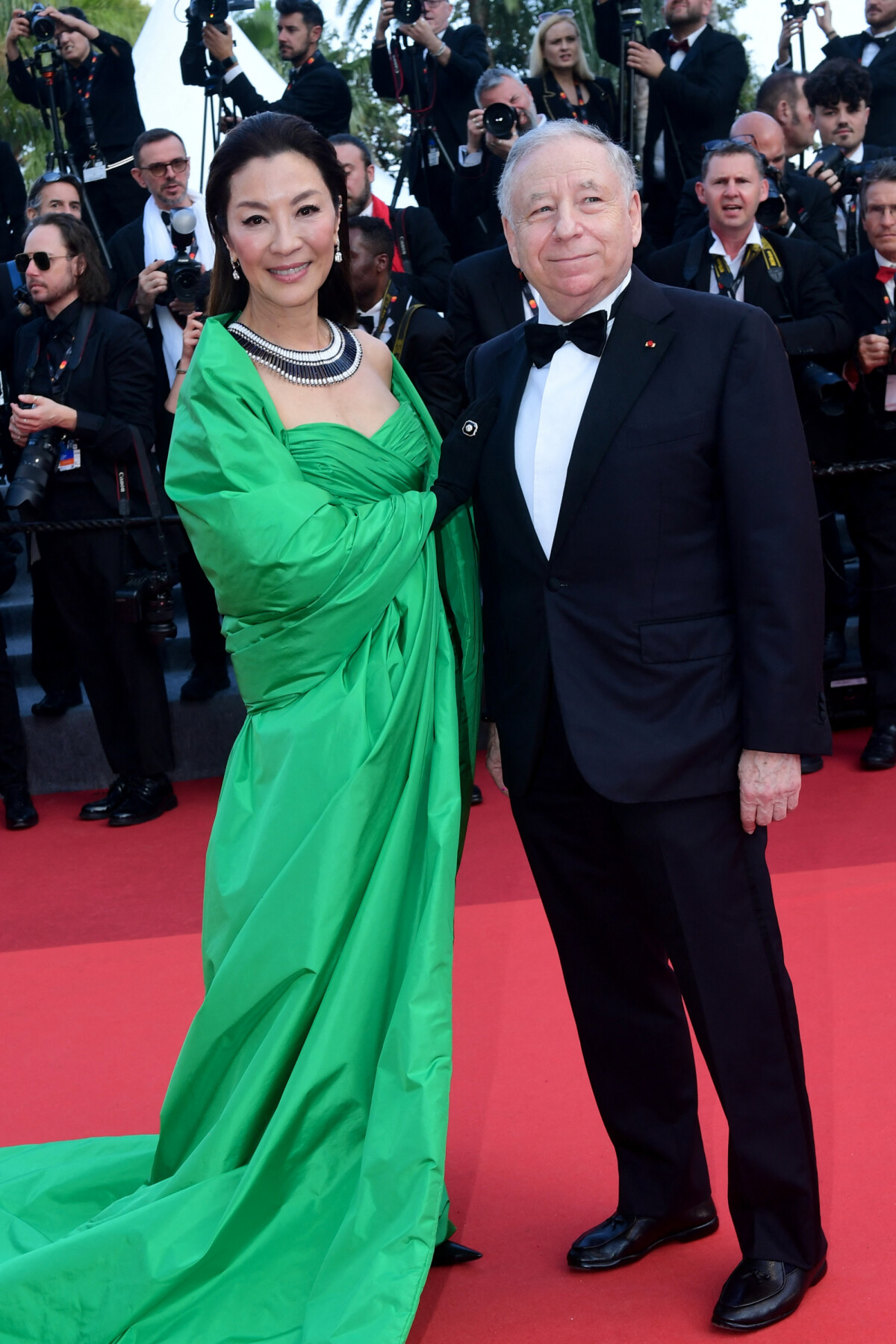 Photo : Le couple vient de vivre un beau moment Jean Todt, Michelle ...