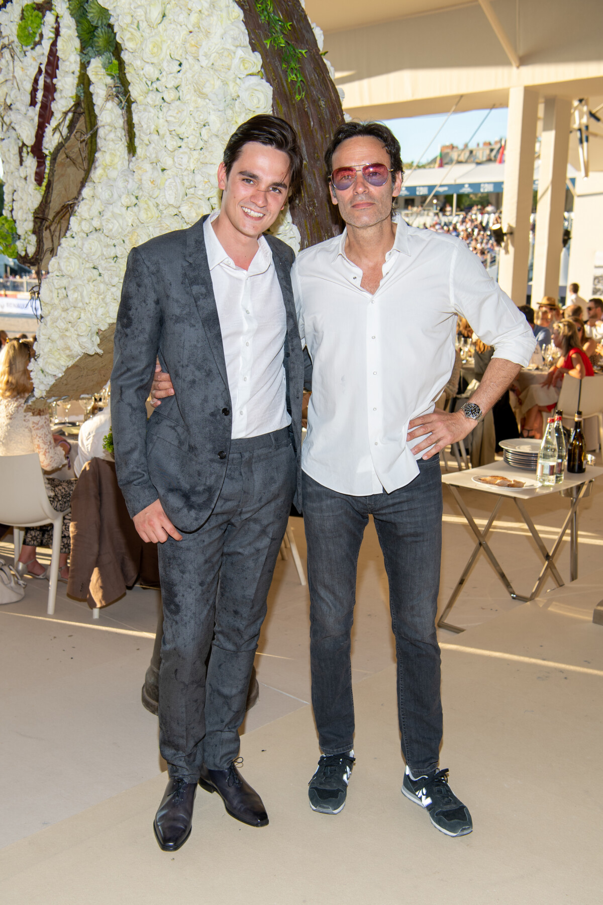 Photo : Exclusif - Anthony Delon et son frère Alain-Fabien Delon ...