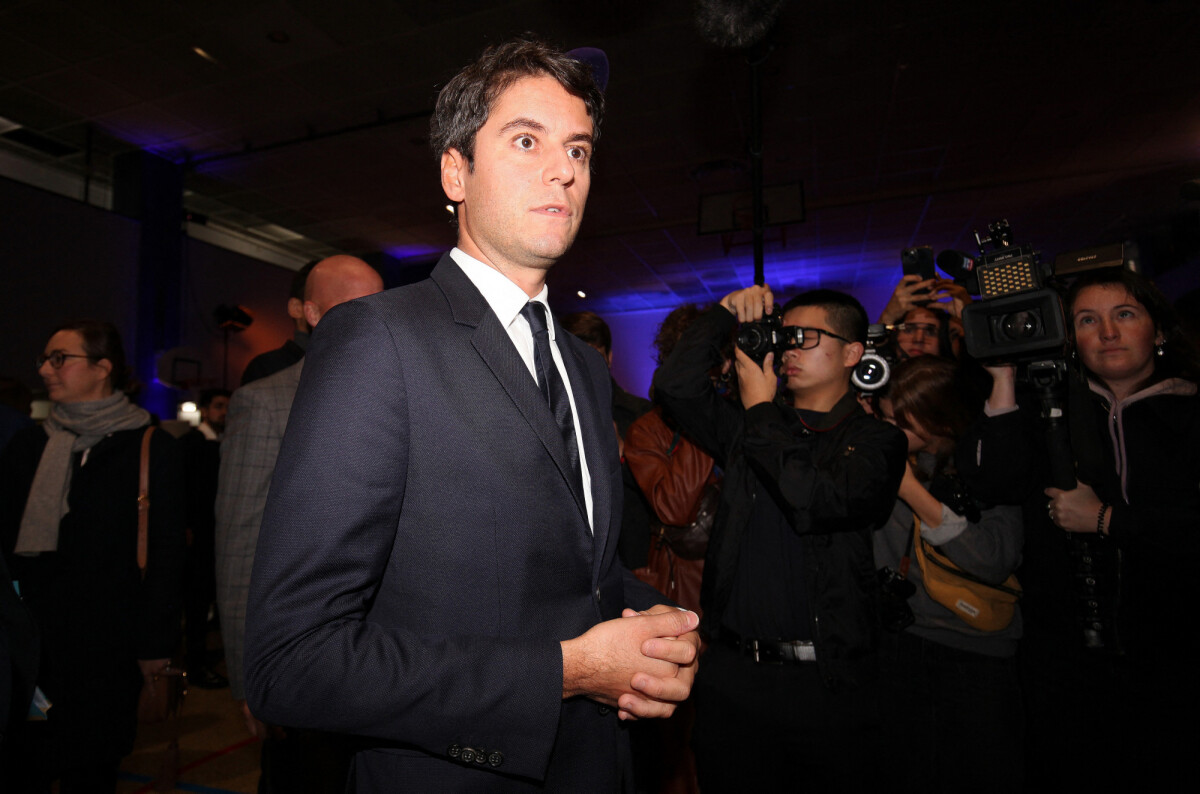 Photo : Gabriel Attal lors de la journée nationale de la lutte contre ...