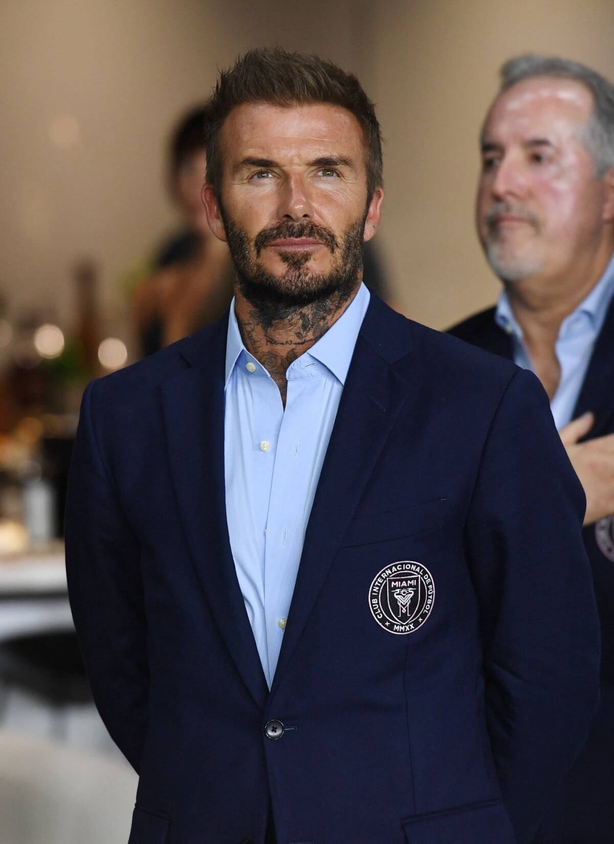 Photo : Un entraîneur qu'a bien connu David Beckham atteint d'un cancer ...