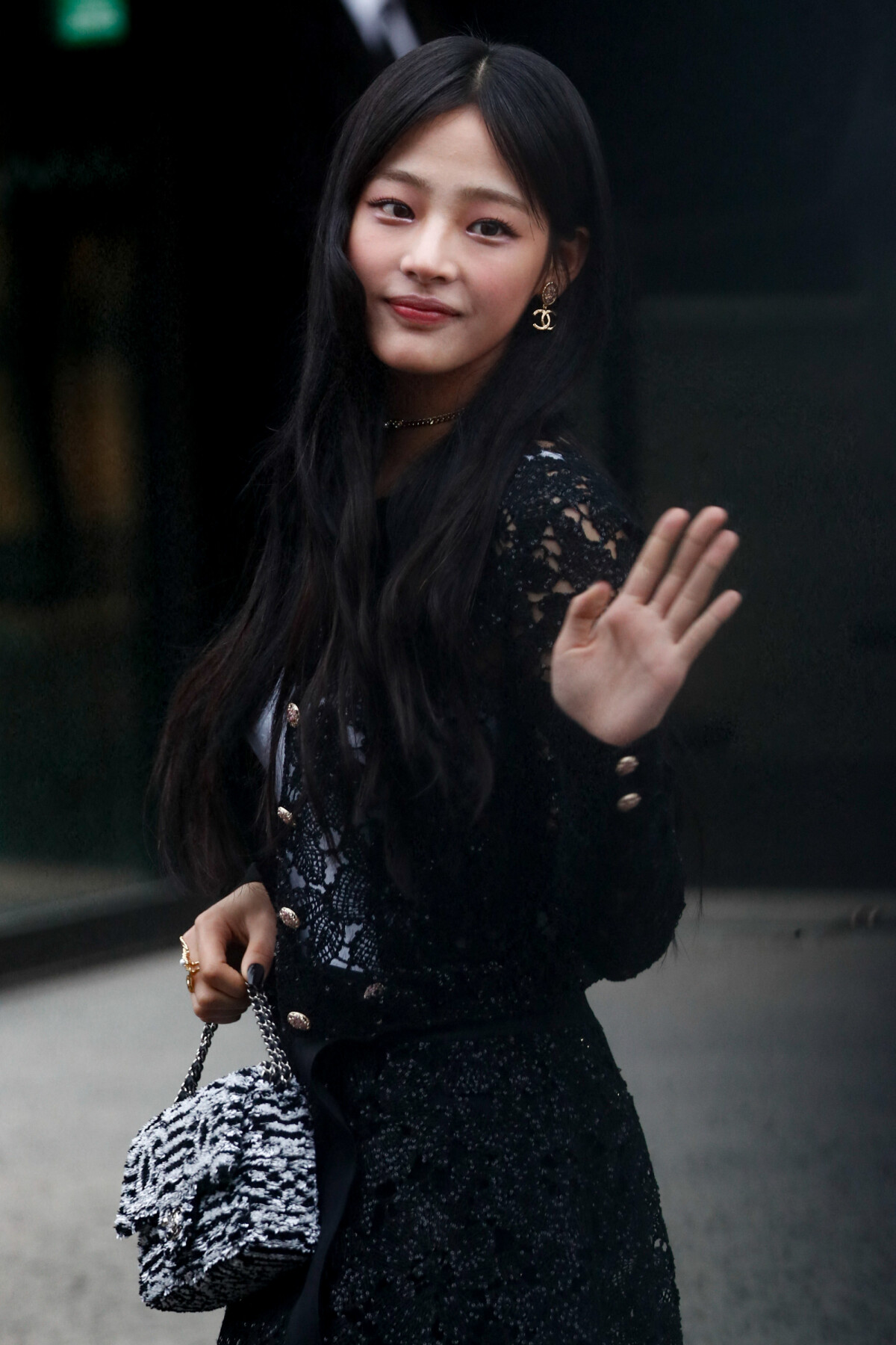 Photo : Minji - Arrivées au deuxième défilé de mode Haute-Couture ...