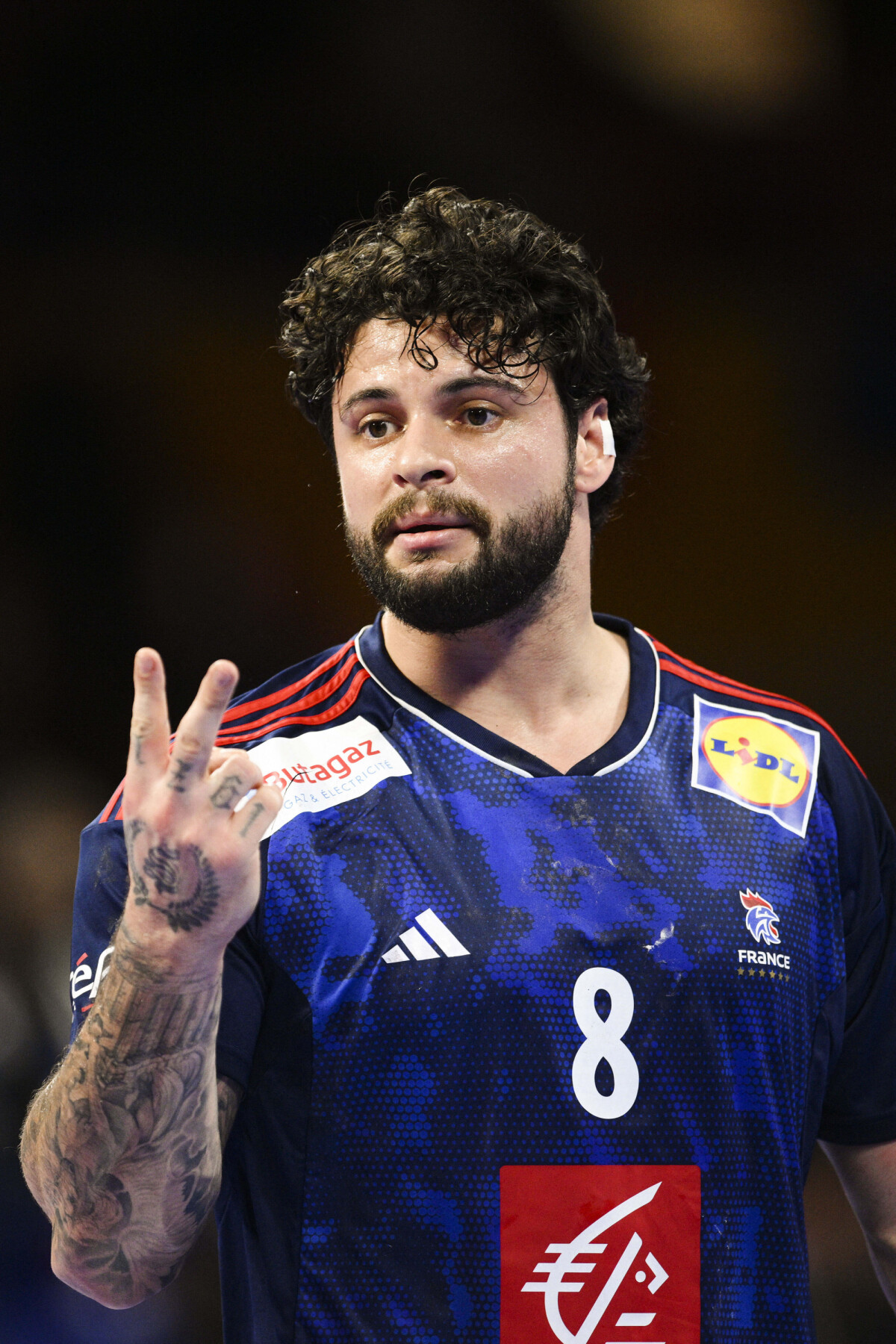 Photo : Elohim Prandi (Fra) - Tournoi de France de Handball - Match ...