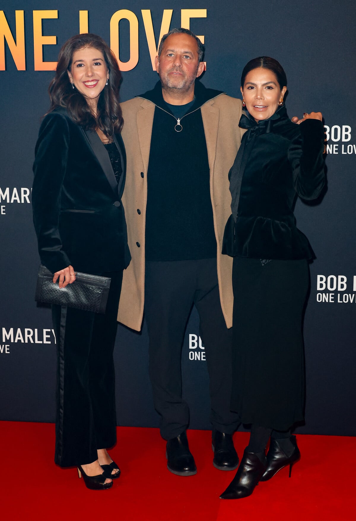 Photo : Robert Teitel et sa femme - Première du film "Bob Marley One ...