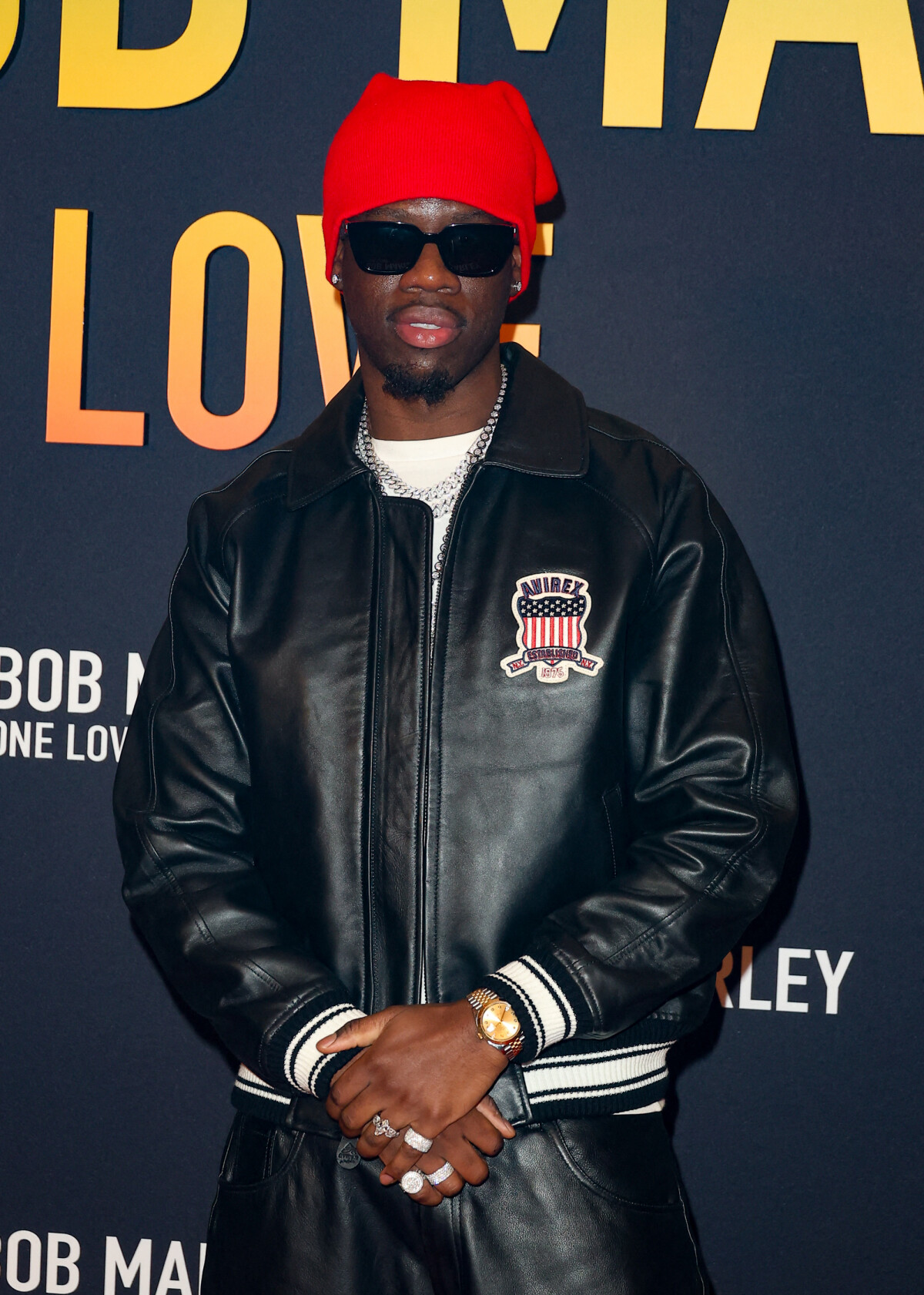 Photo : Gédéon Mundele Ngolo - Première du film "Bob Marley One Love ...