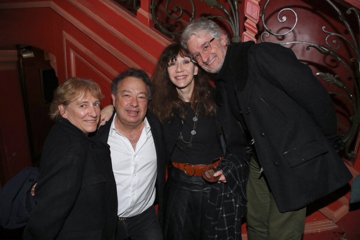 Photo : Exclusif - Frédéric Jérôme avec sa femme, Virginie Lemoine et Stephane Laporte ...