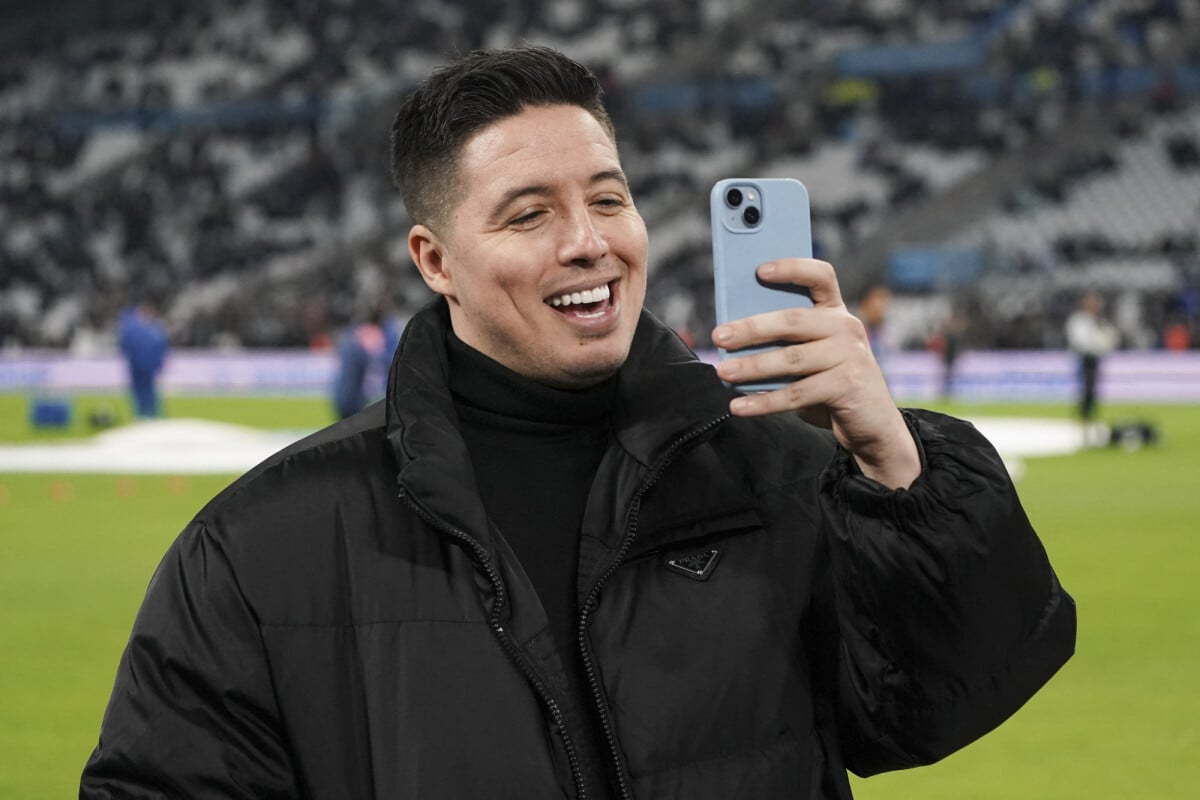 Photo : Samir Nasri - Match de Ligue 1 Uber Eats "Marseille - Lyon (3-0 ...