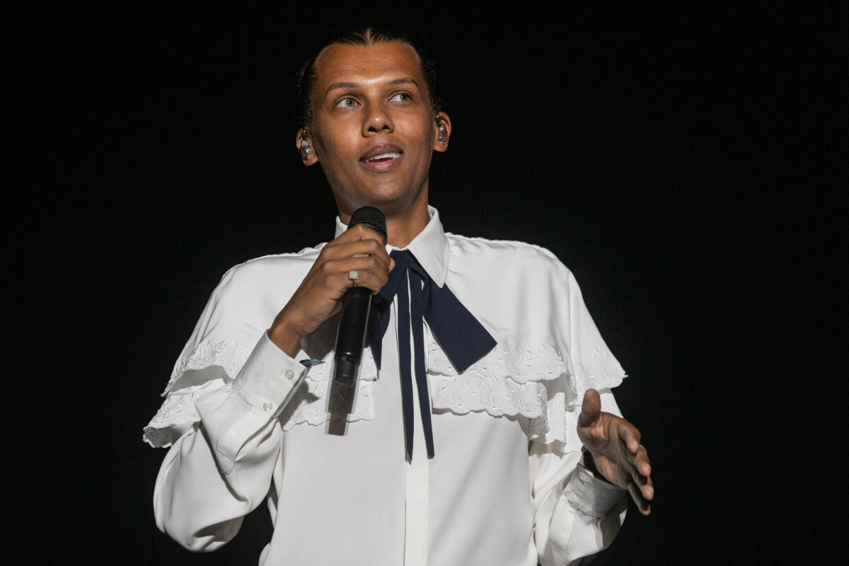 Photo : Le chanteur Stromae lors du Festival de Coachella à indio, Los ...