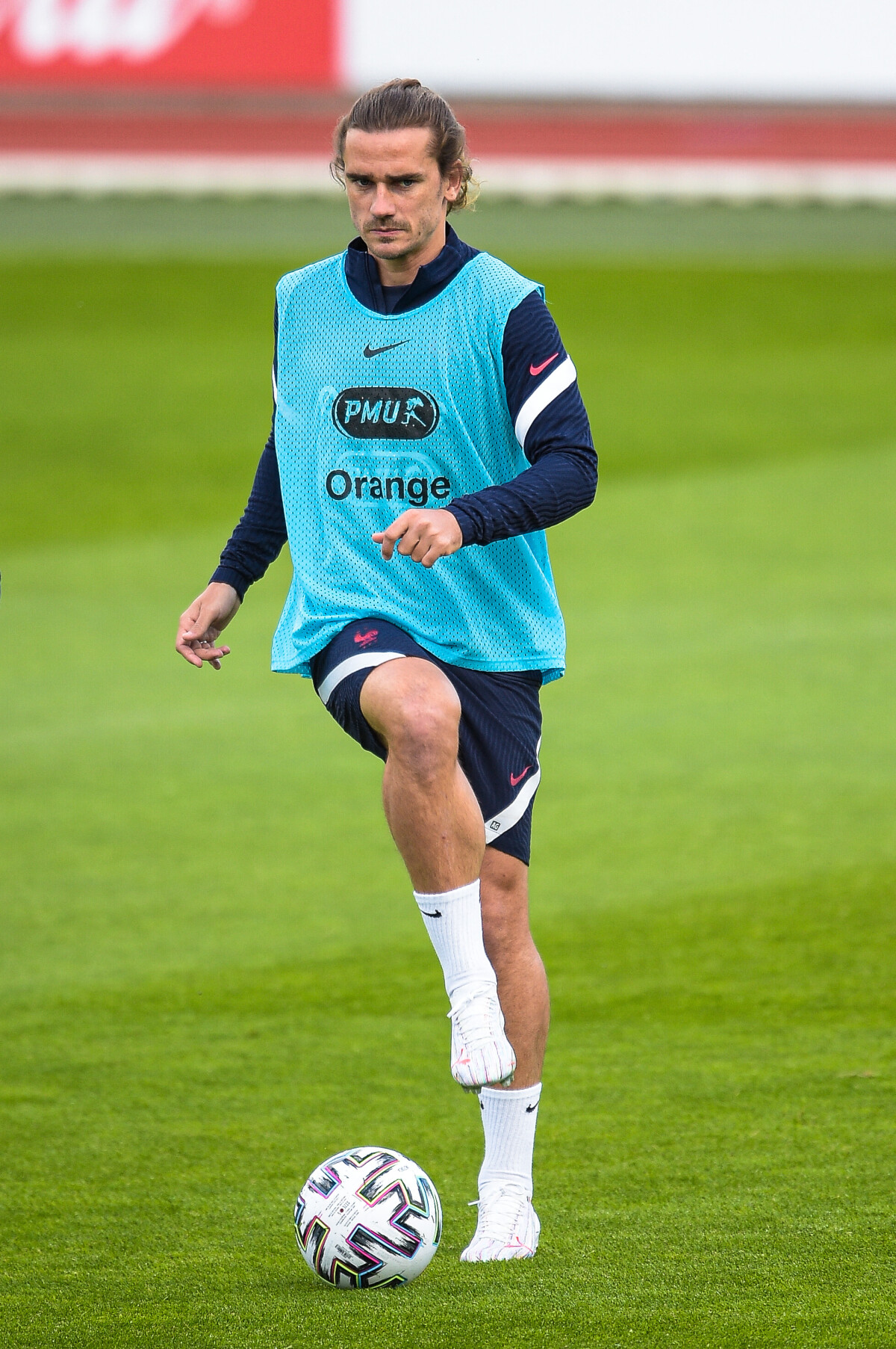 Photo : Antoine Griezmann ( France ) - - Entraînement de l'équipe de ...