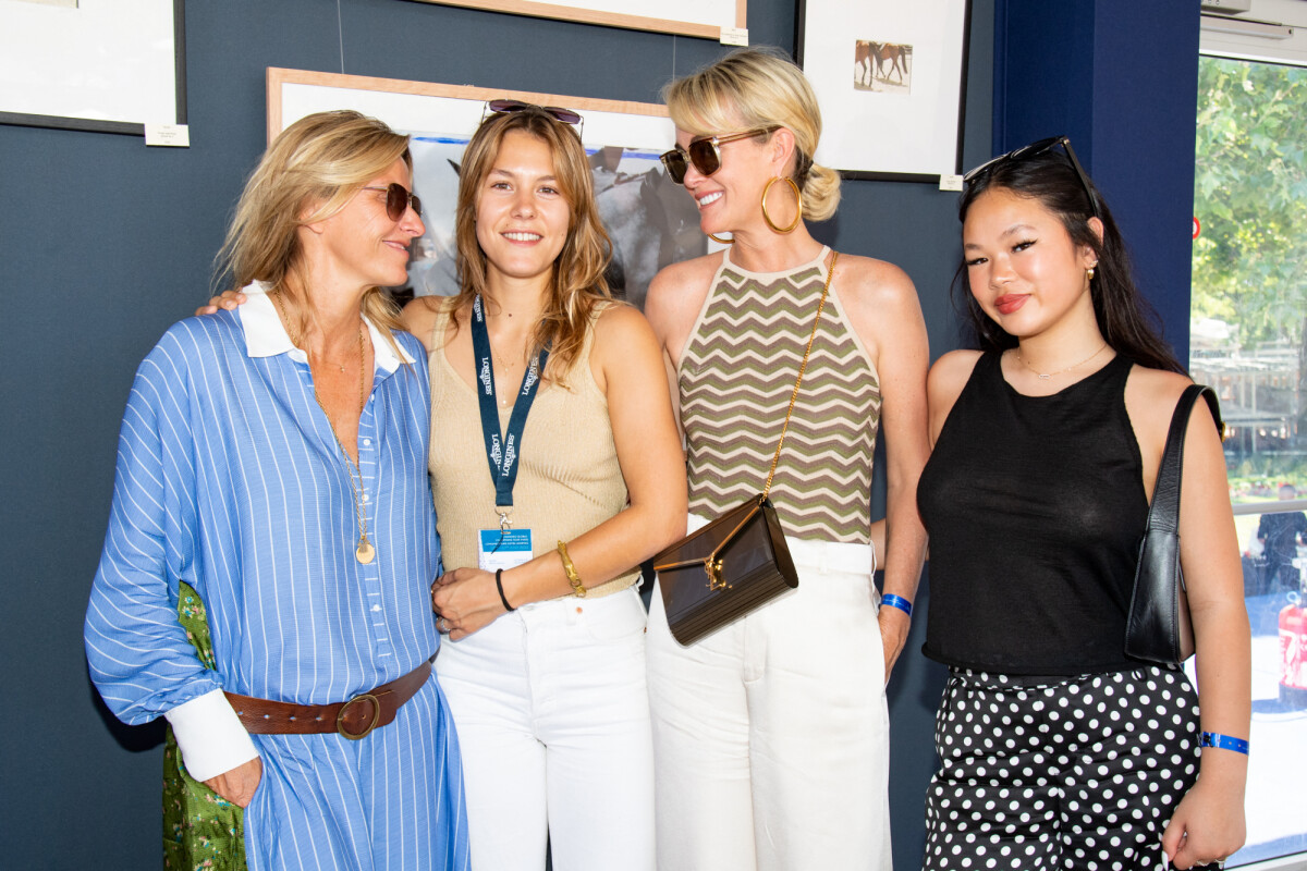Photo : Sarah Poniatowski , sa fille Yasmine Lavoine, Laeticia Hallyday ...