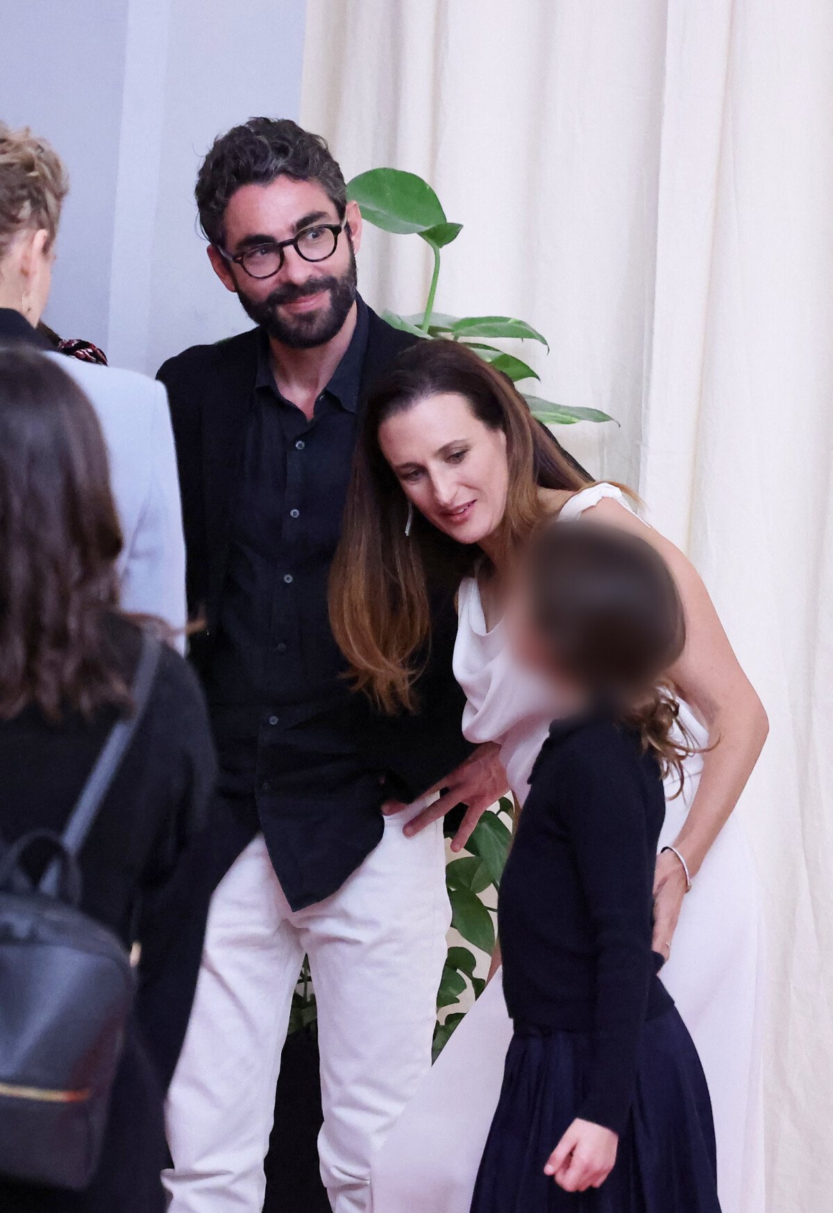 Photo : Camille Cottin accompagnée de son compagnon Benjamin Mahon et ...