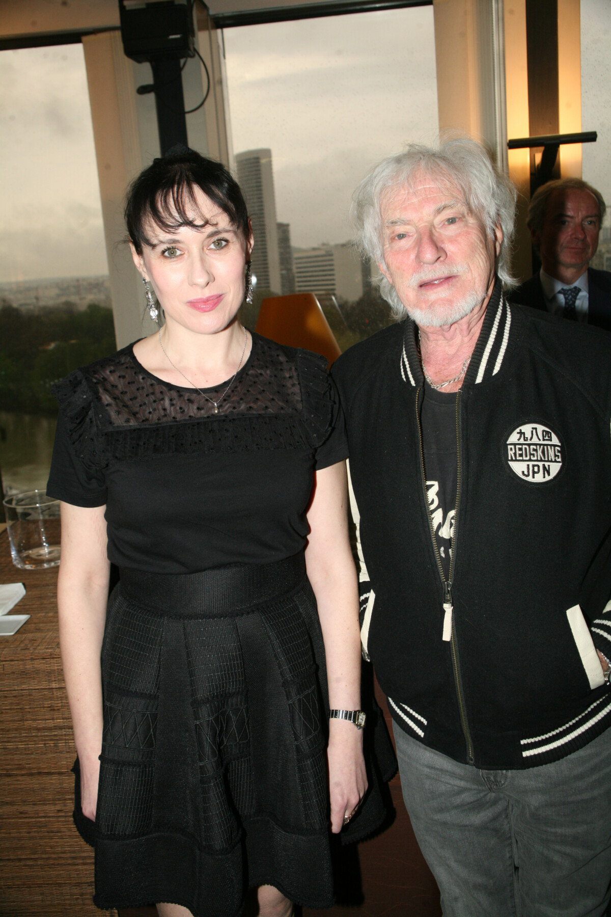 Photo : Hugues Aufray et sa compagne Murielle au sein de la Sacem à ...