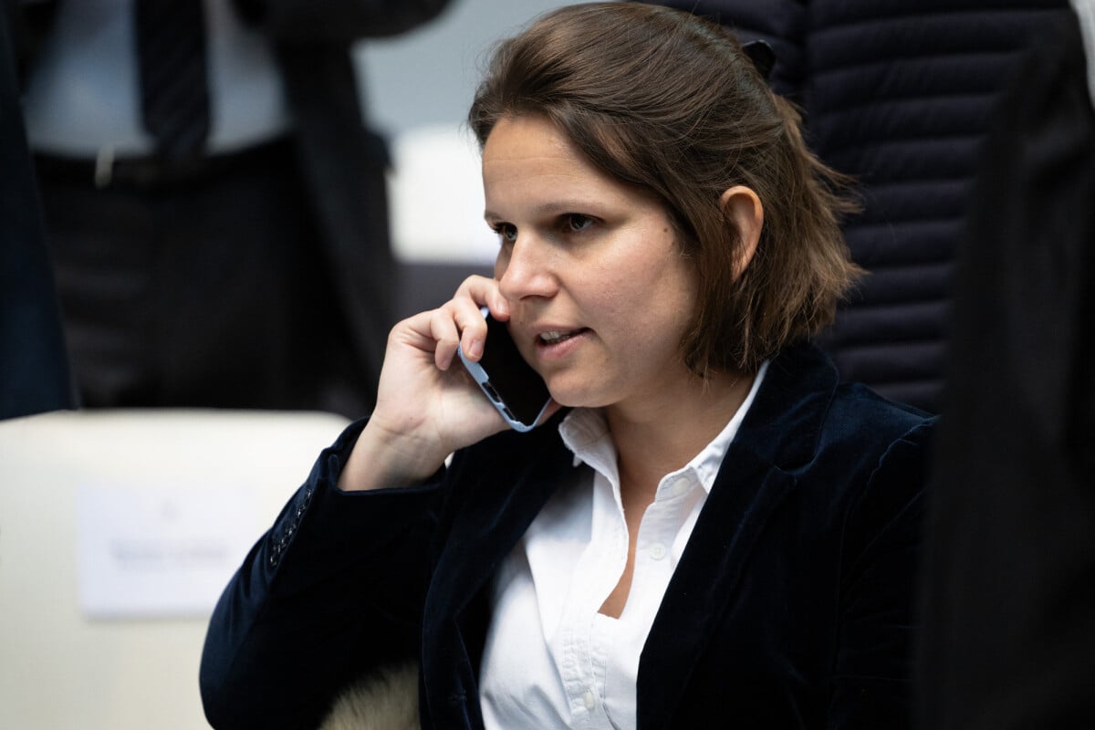 Photo : Marie Lebec, Ministre chargée des Relations avec le Parlement ...