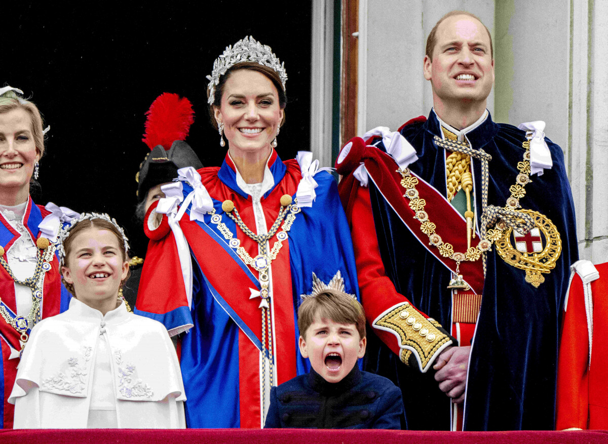Photo : Le prince William de Galles et Catherine, princesse de Galles, la princesse Charlotte et ...