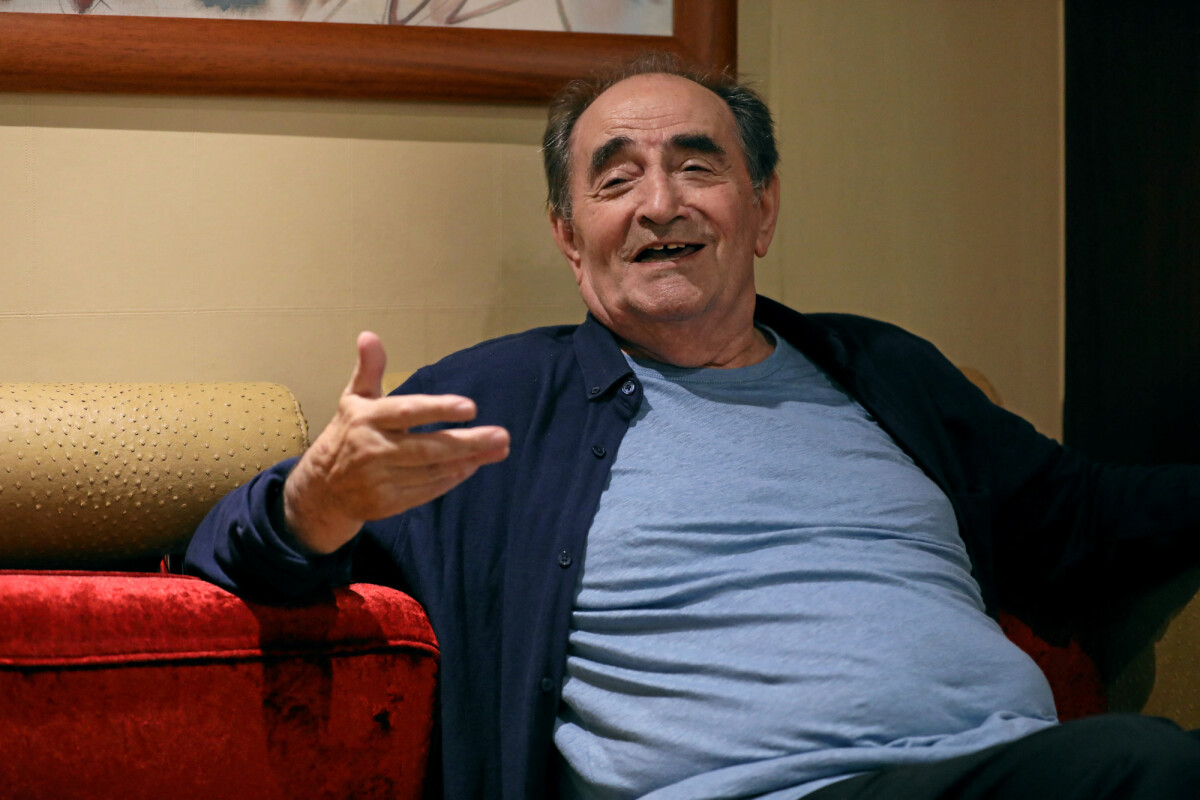 Photo : Exclusif - Rendez-vous avec Richard Bohringer à Nice. Le 22 ...