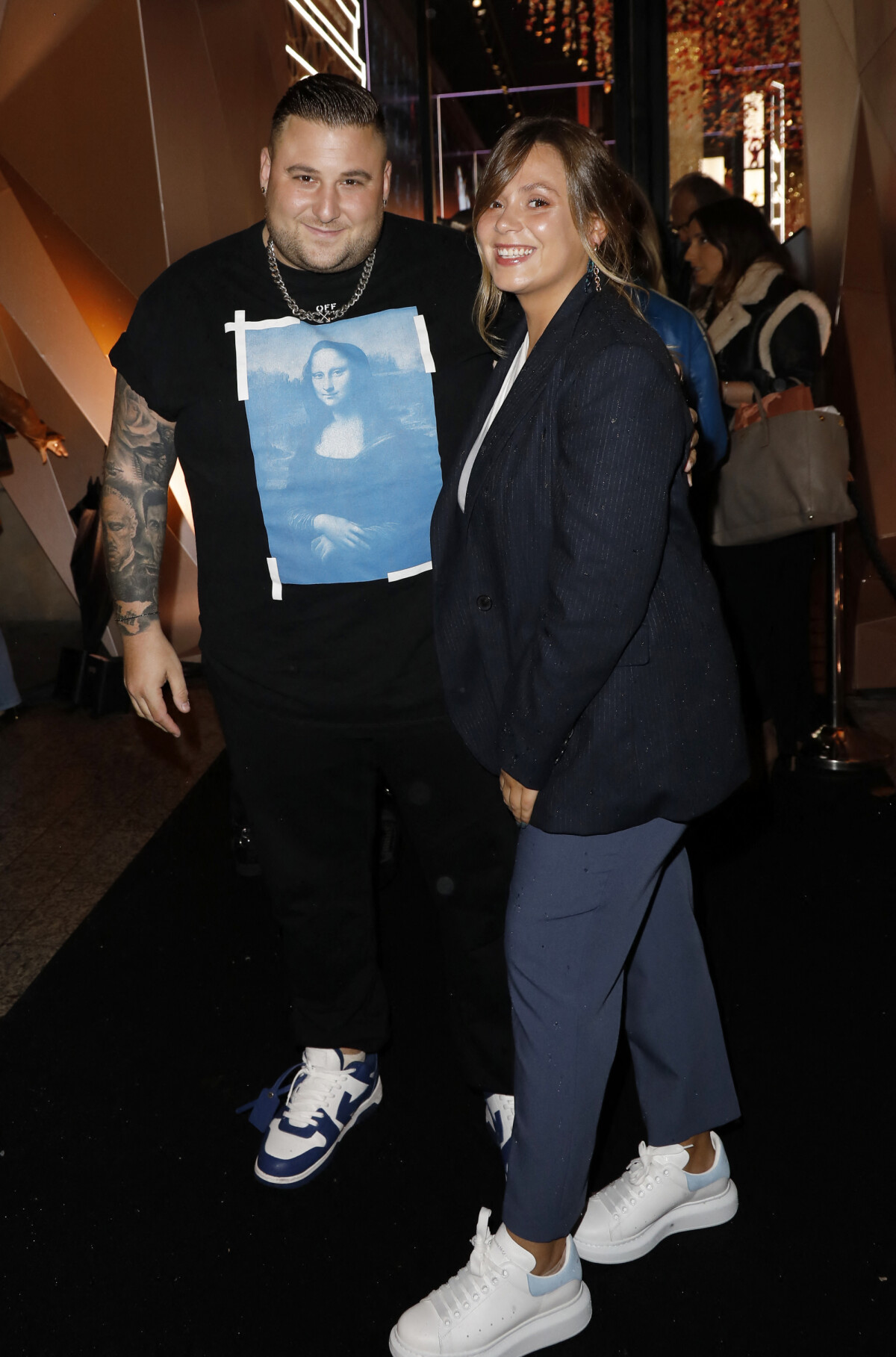 Photo : Nico, Daniela Capone - Arrivées à la soirée "Lancôme x Orlinski ...