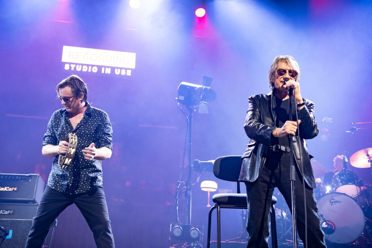 Photo : Dutronc et Dutronc (Jacques et Thomas Dutronc) se produit au ...