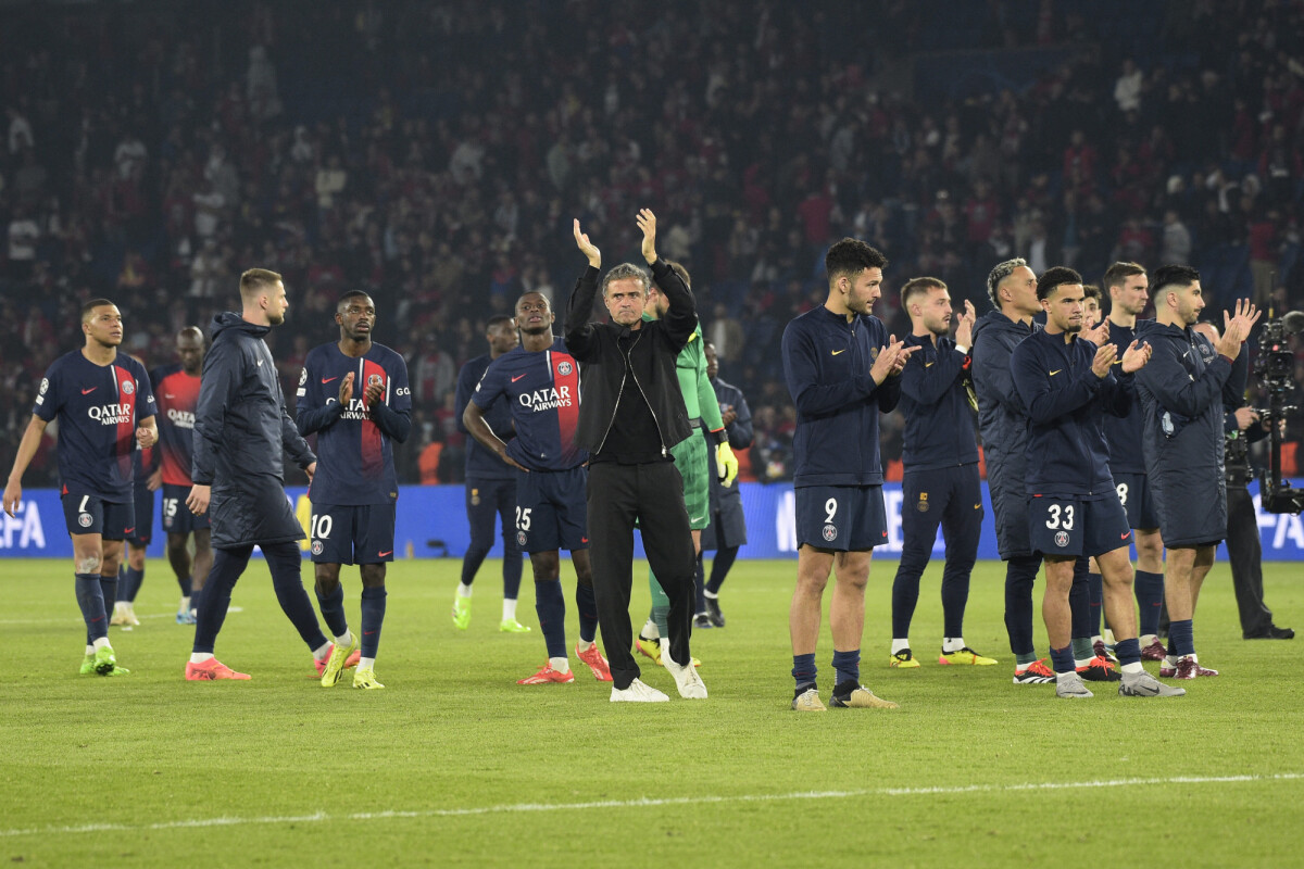 Photo : Deception Paris Saint Germain - Luis Enrique (PSG) - Kylian ...