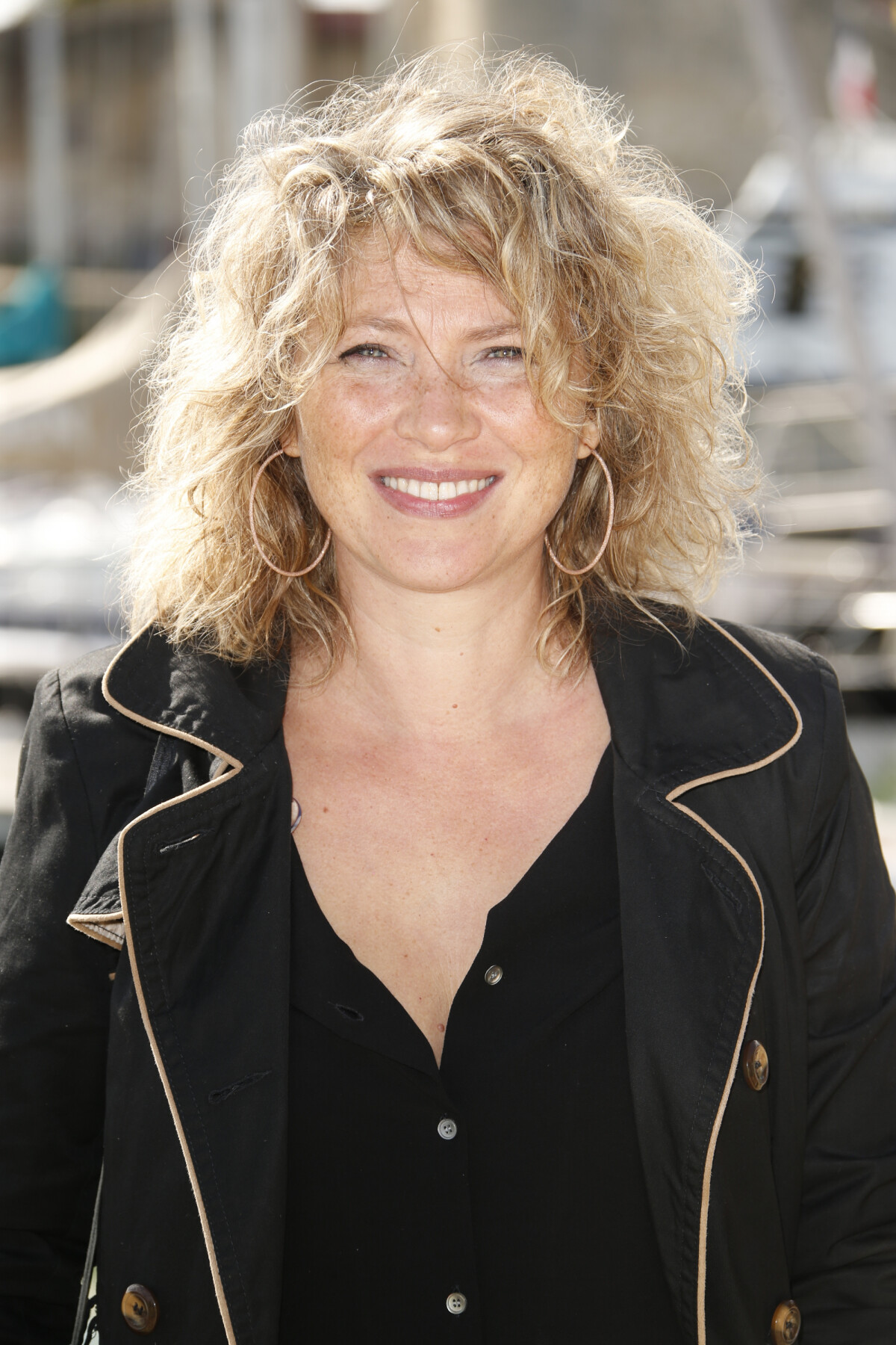 Photo : Cécile Bois de la série Meurtres a Sarlat - Photocall lors du ...