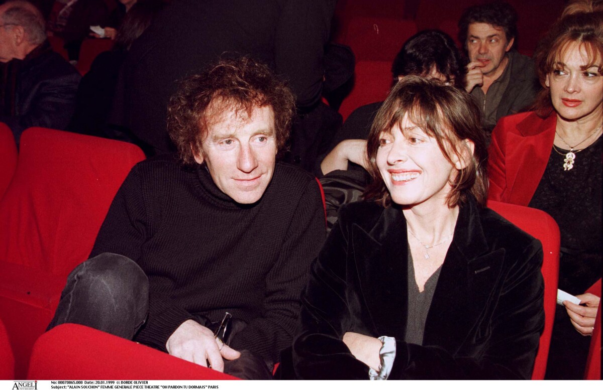 Photo : Alain Souchon et son épouse Françoise en 1999. - Purepeople
