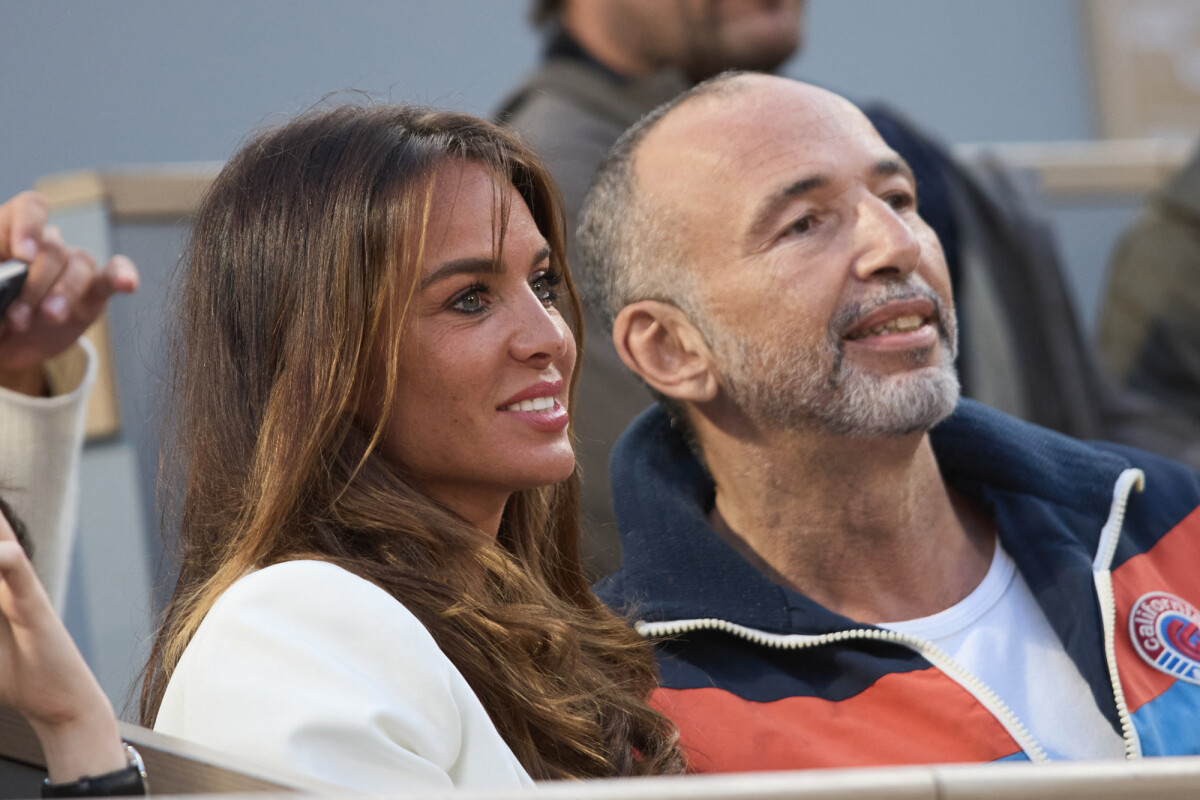 Photo : Jade Foret-Lagardère - Célébrités dans les tribunes des ...