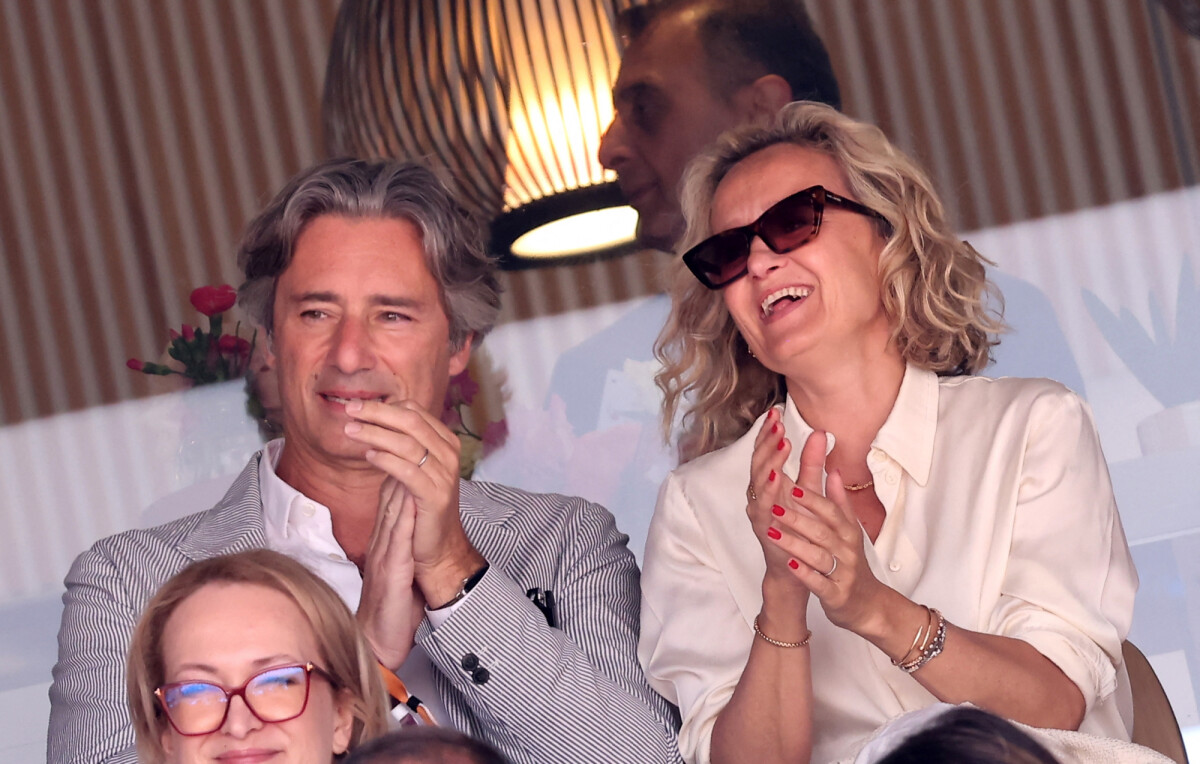 Photo : Laurent Solly et sa femme Caroline Roux - Célébrités dans les ...
