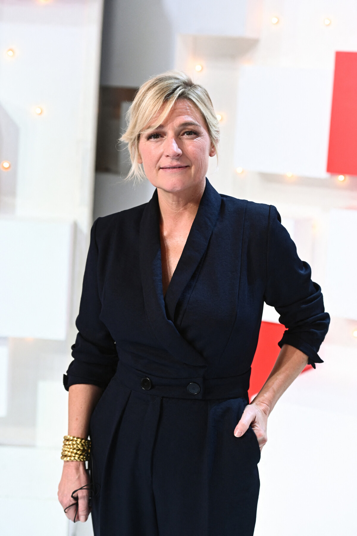 Photo : Exclusif - Anne-Elisabeth Lemoine - Enregistrement de l ...