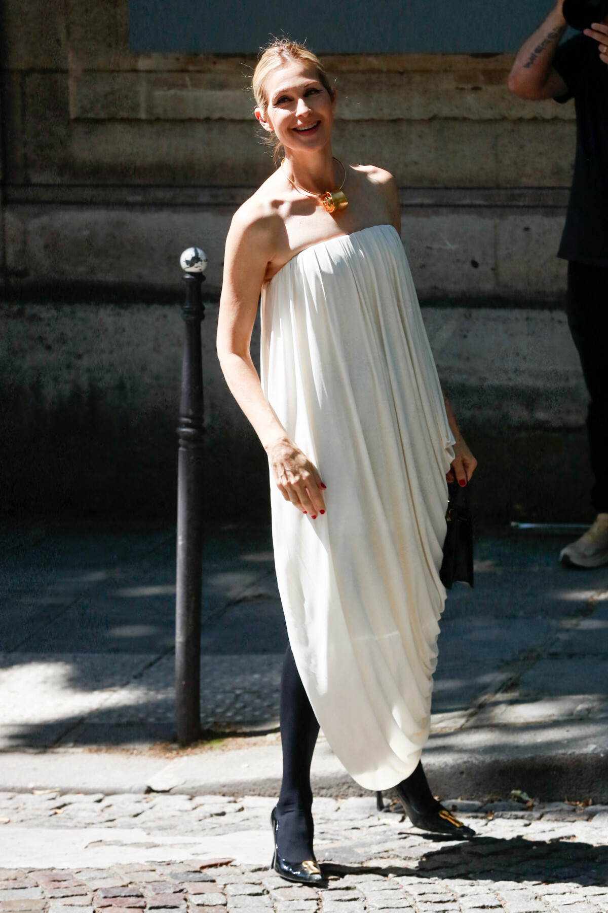 Photo : Kelly Rutherford - Sorties du défilé de mode Haute-Couture ...