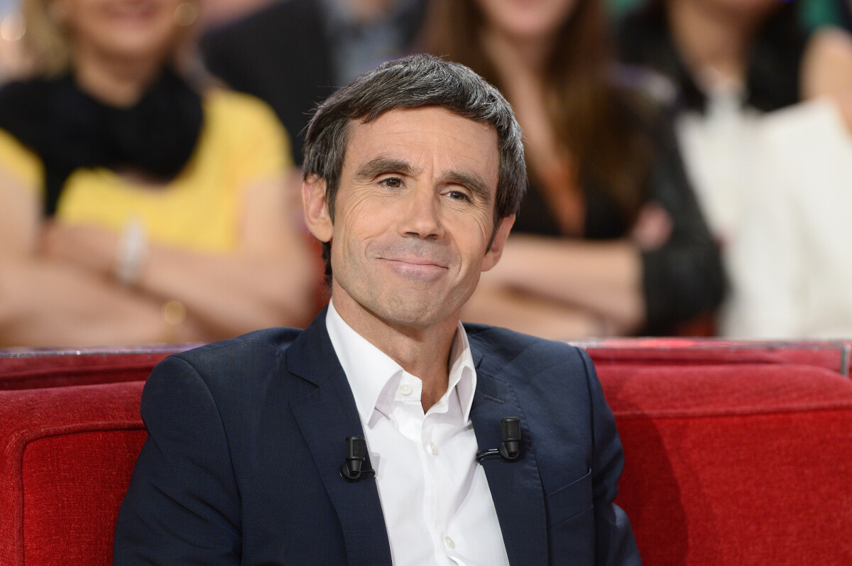 Photo : David Pujadas - Enregistrement de l'émission "Vivement Dimanche ...