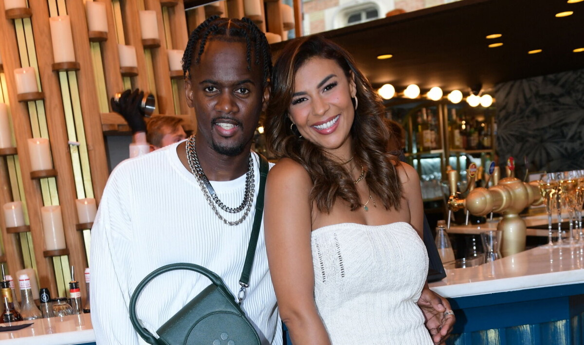 Photo : Exclusif - Black M et sa femme Léa Djadja - Inauguration du ...