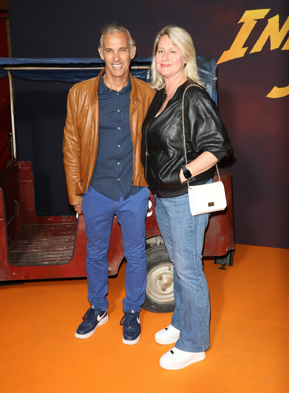 Photo : Paul et Luana Belmondo - Première du film "Indiana Jones et le ...