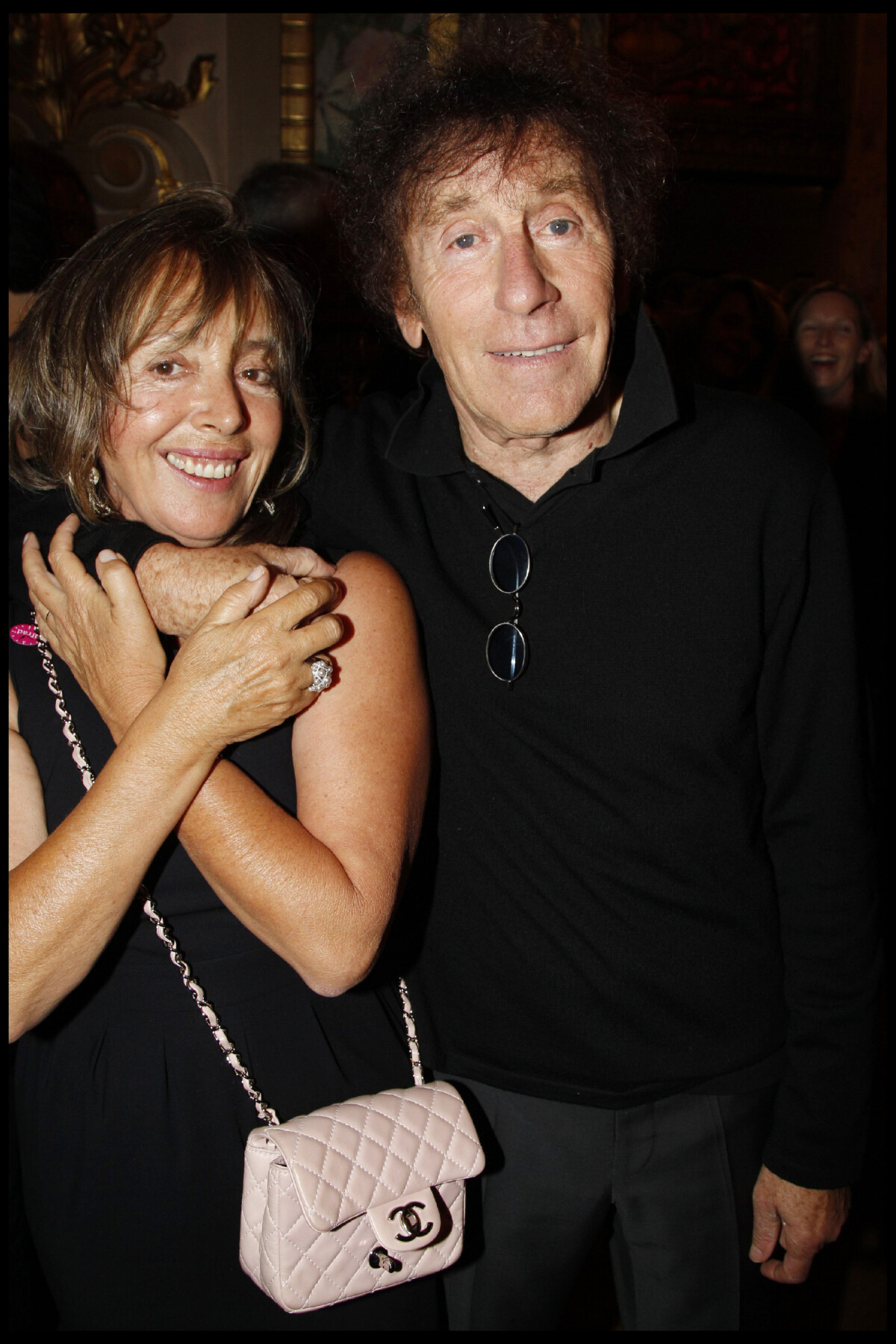 Photo : Il s'agit de Françoise, l'épouse du chanteur... Alain Souchon ...