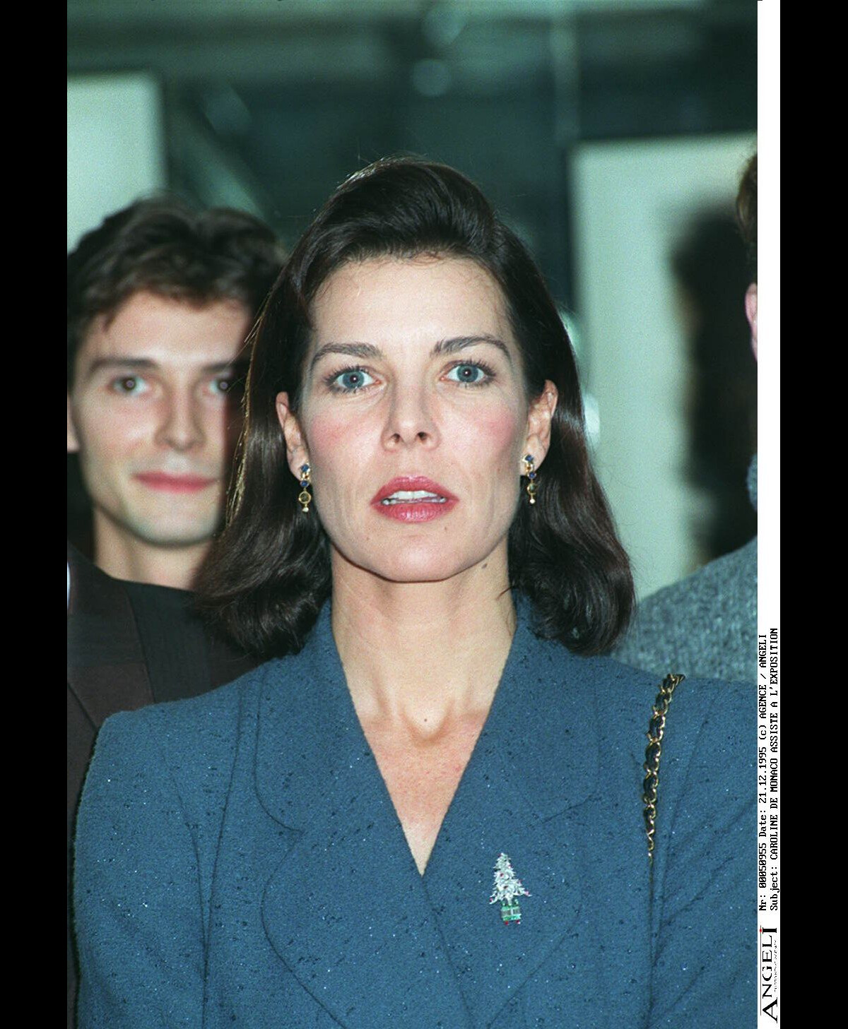 Photo : La princesse Caroline de Monaco assiste à l'exposition d ...