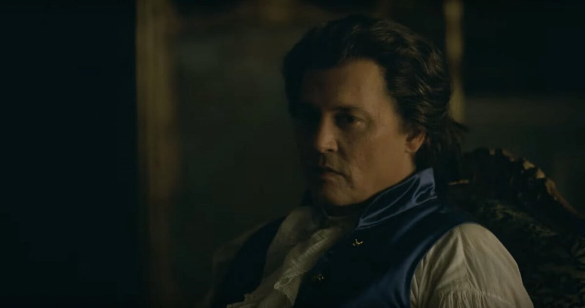 Photo : Johnny Depp dans le film de Maiwenn "Jeanne du Barry" - Purepeople