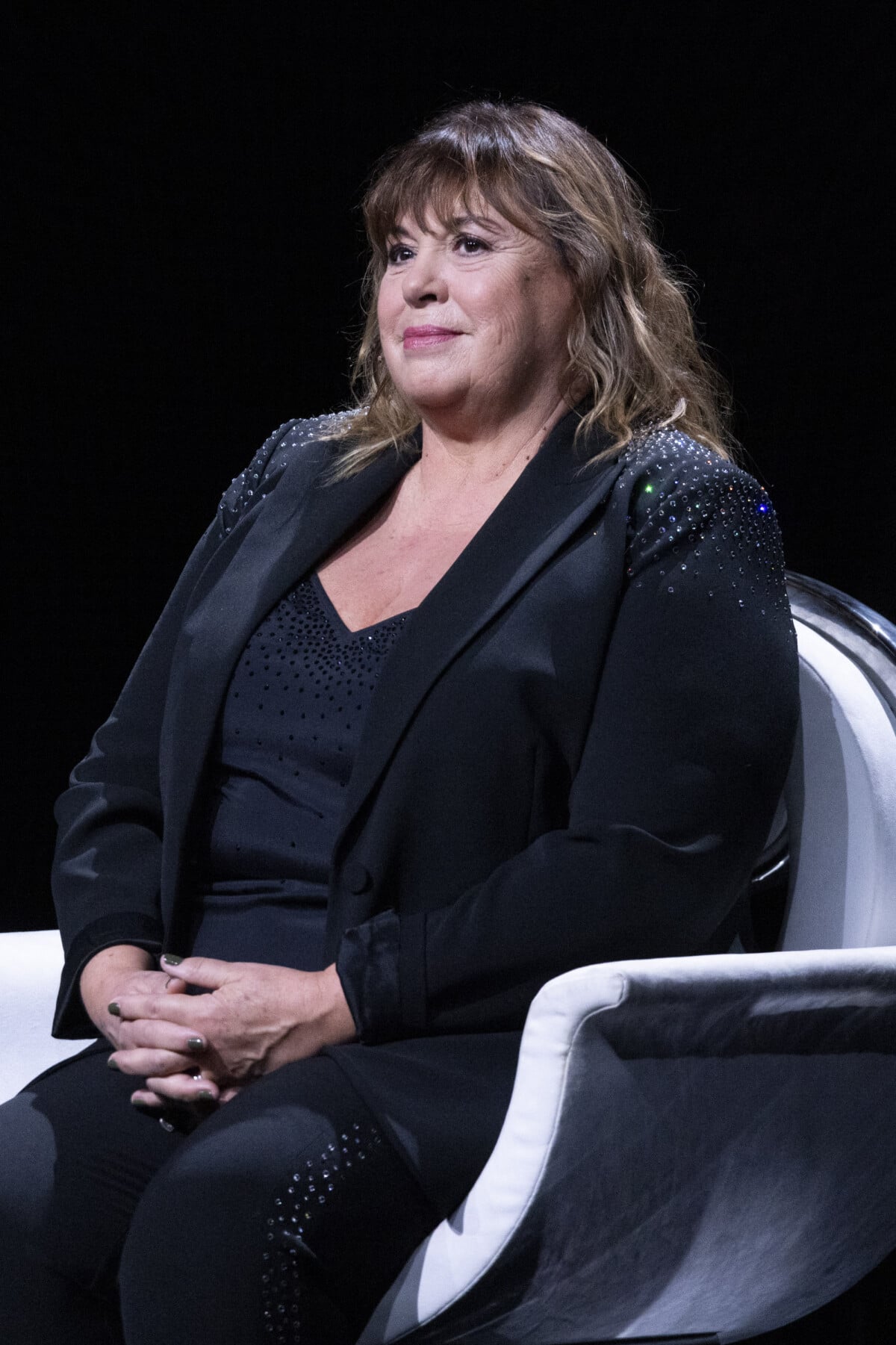 Photo : Michèle Bernier - Enregistrement de l'émission "La chanson ...