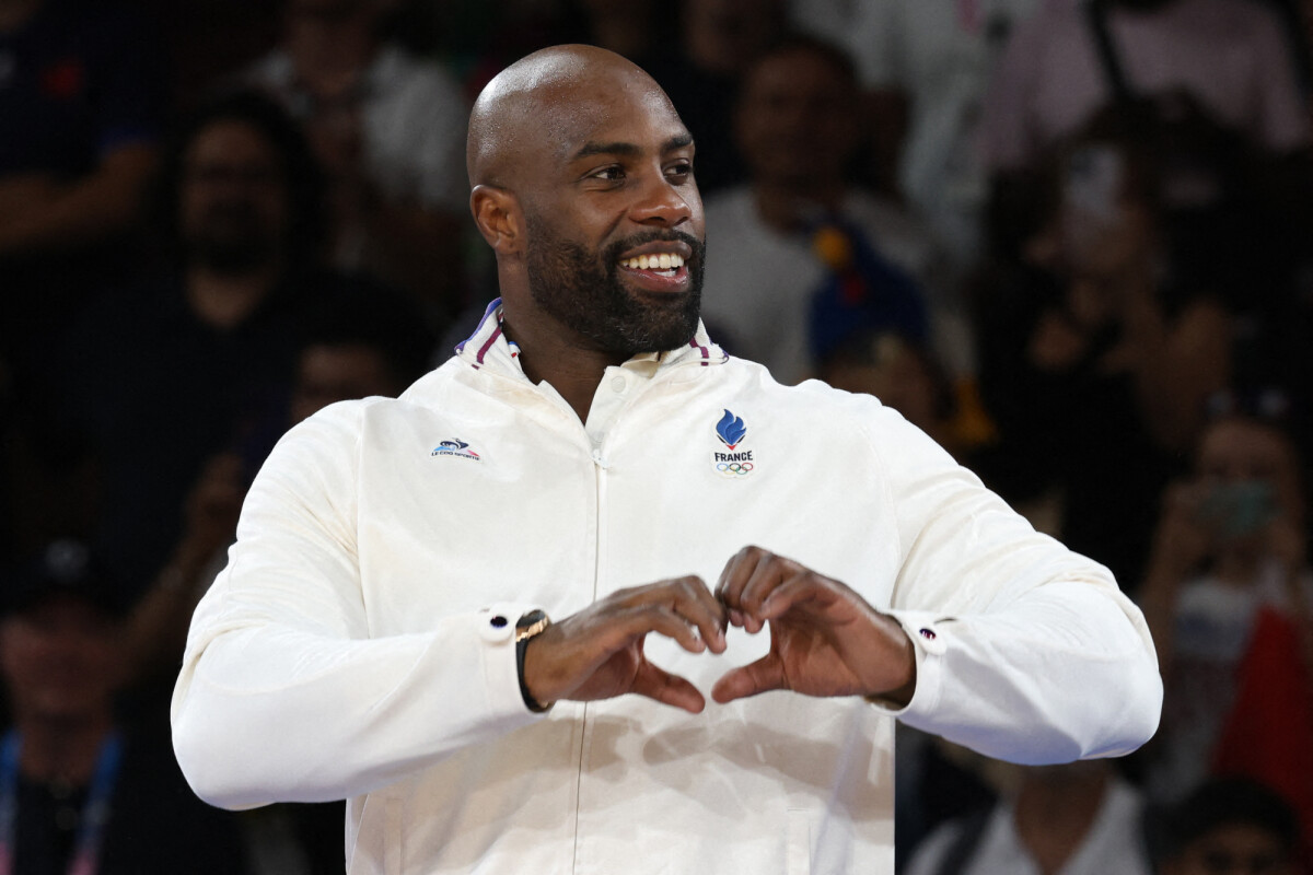 Photo : Le Français Teddy Riner a remporté la médaille d'or de l ...