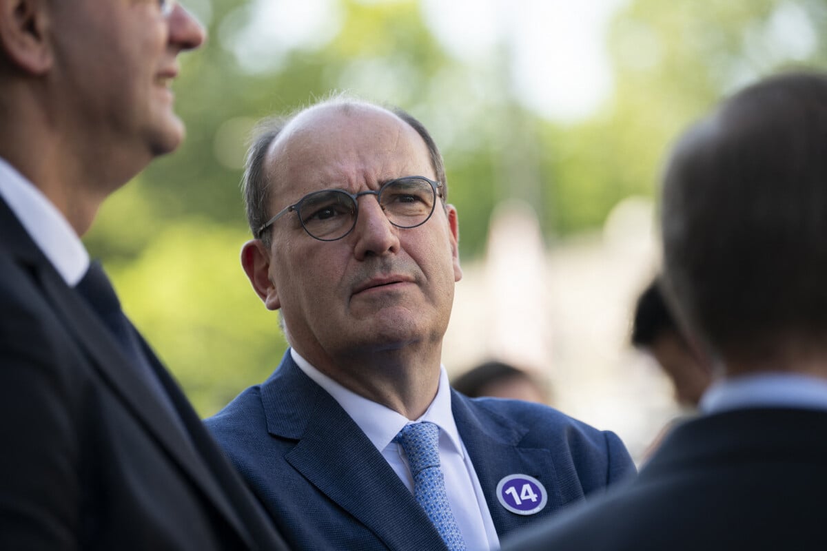 Photo : Jean Castex (RATP CEO) - Le président de la République ...