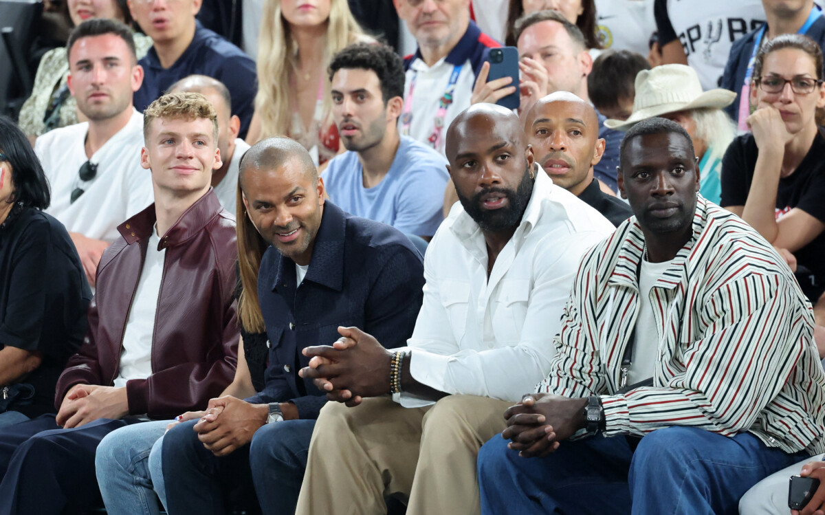 Photo : Léon Marchand, Tony Parker, Thierry Henry, Teddy Riner, Omar Sy ...