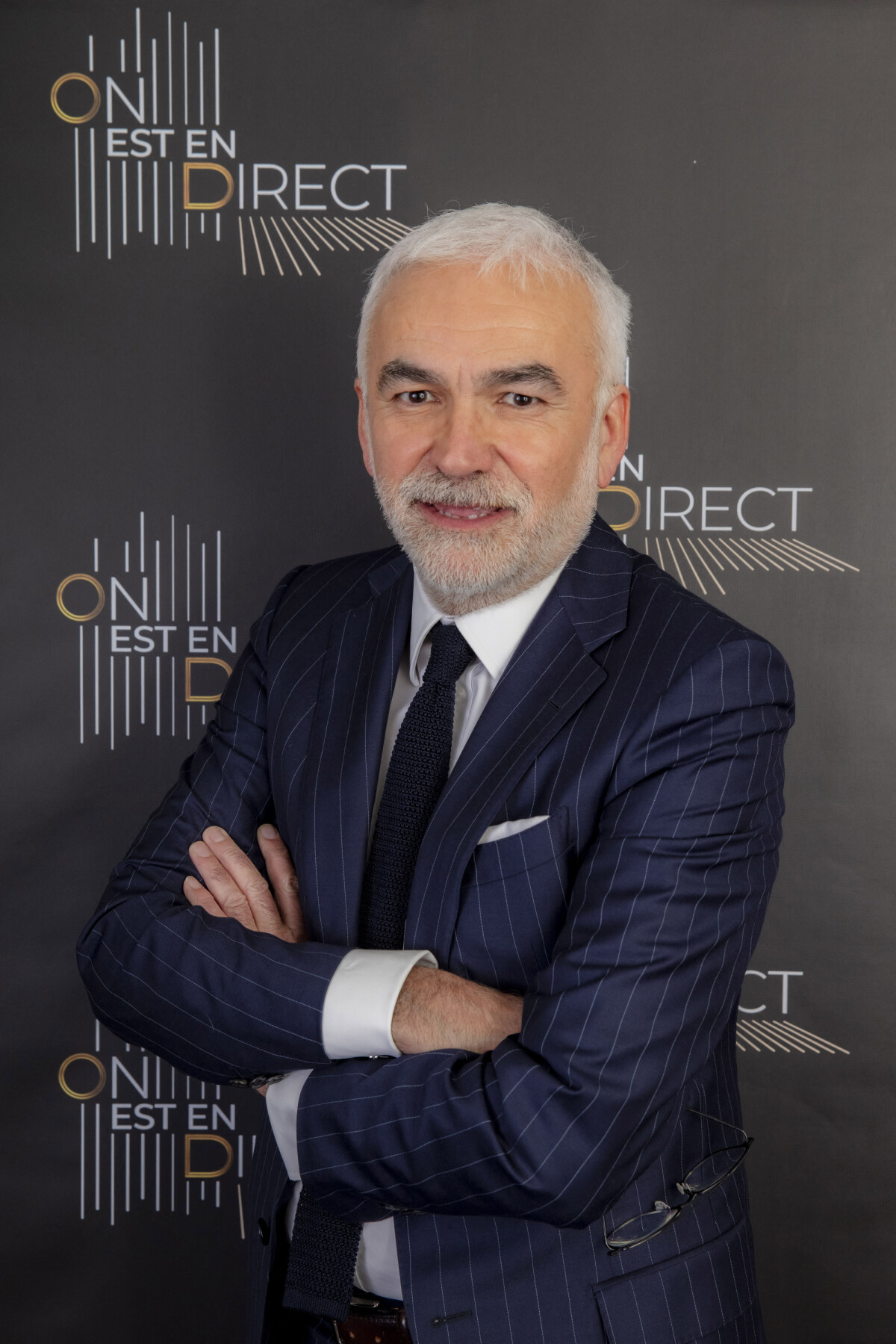 Photo : Exclusif - Pascal Praud (CNews) - Backstage de l'enregistrement ...