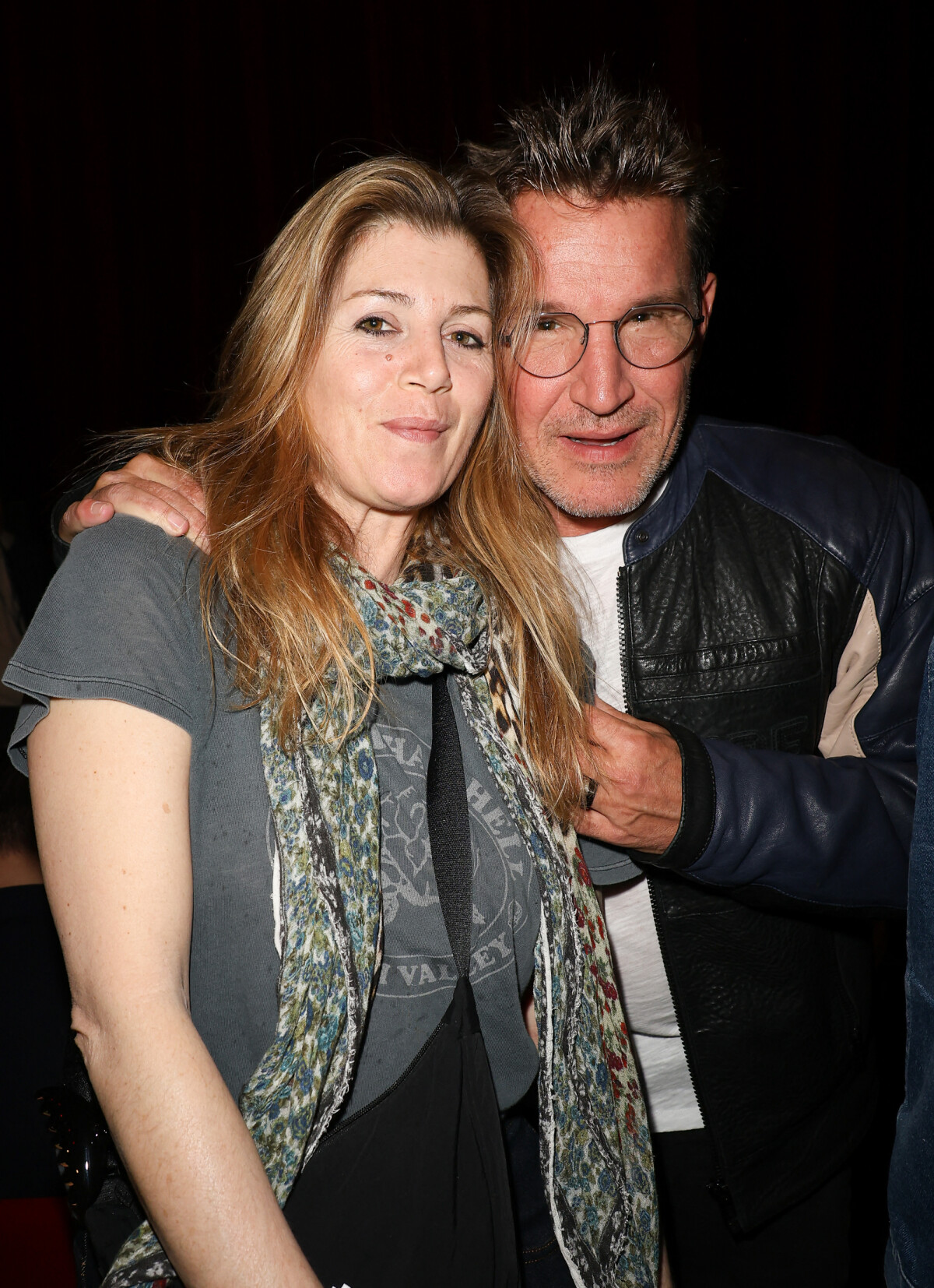 Photo : Exclusif - Benjamin Castaldi et sa femme Aurore Aleman ...