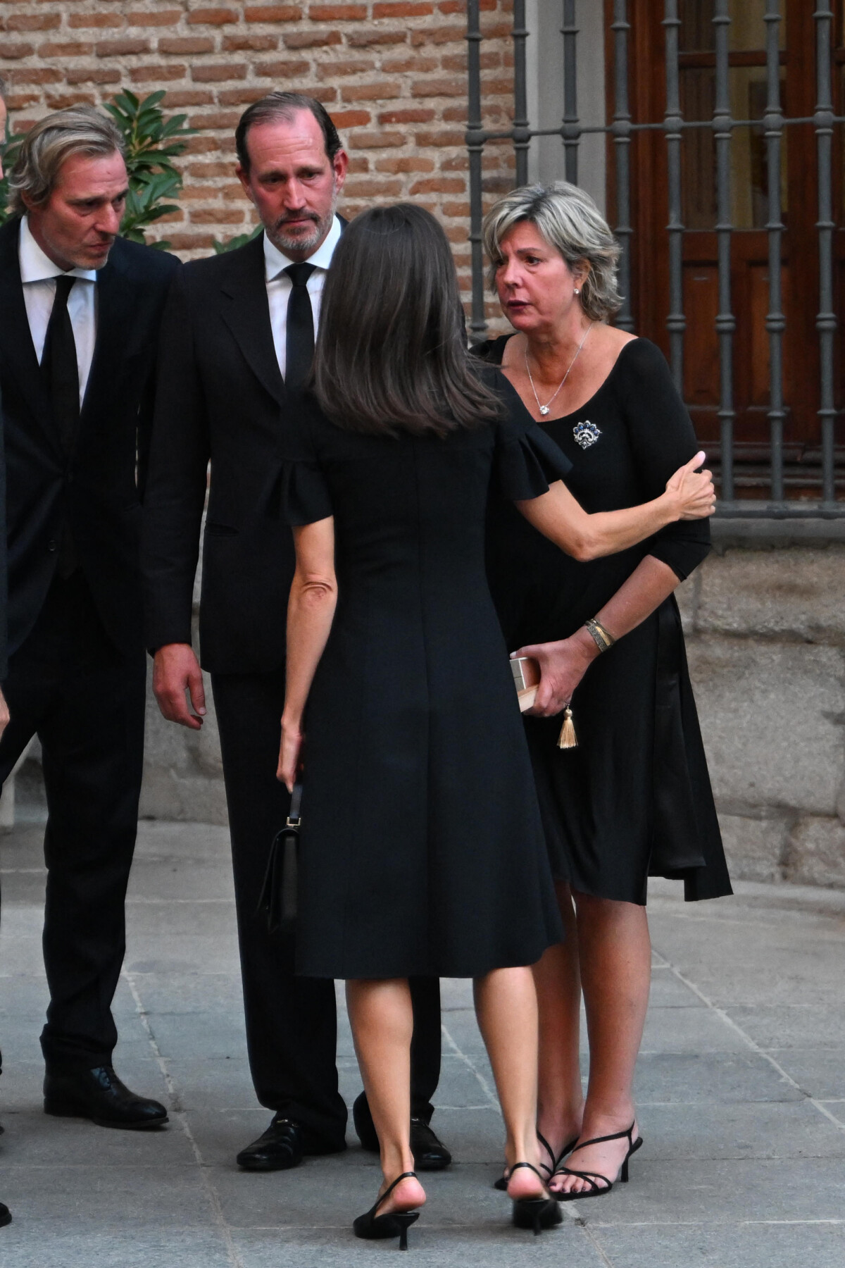 Photo : Les frères Gómez-Acebo, la reine Letizia d'Espagne - Arrivées ...