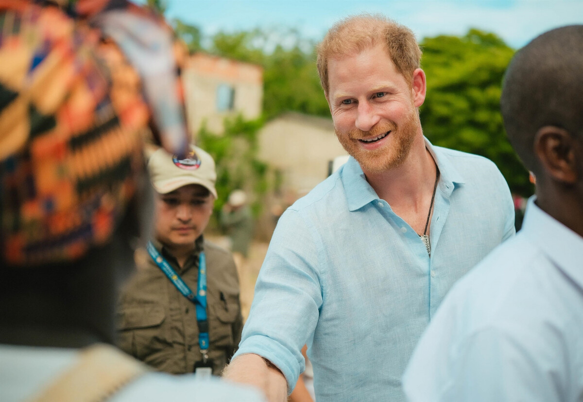 Photo : Le prince Harry en Colombie en août 2024 - Purepeople