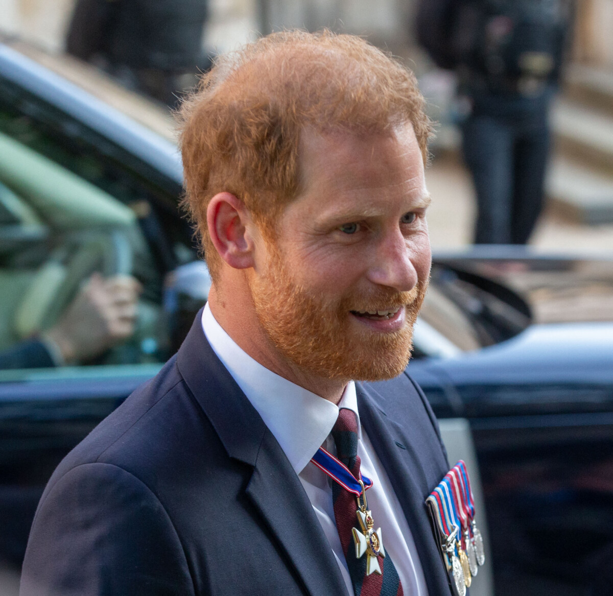 Photo : Le prince Harry, duc de Sussex arrive à la célébration du 10ème ...