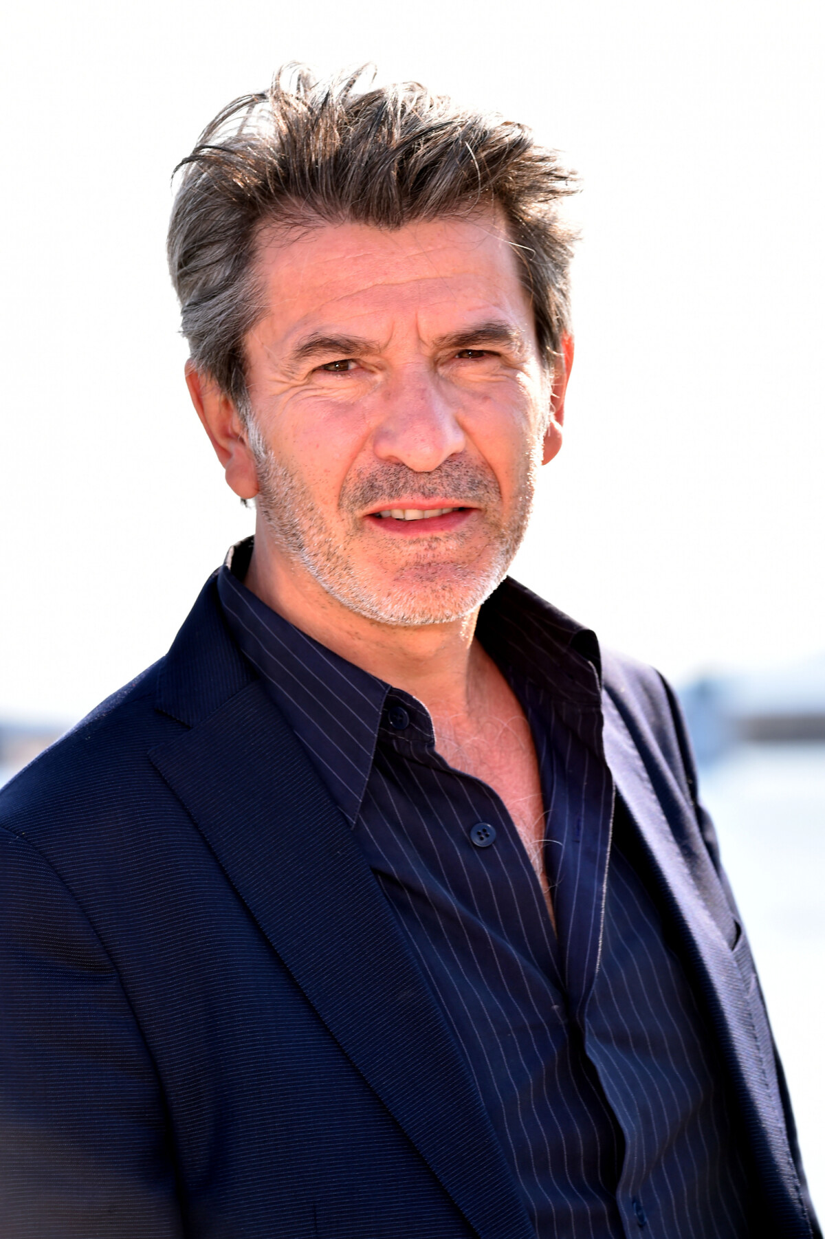 Photo : Fred Bianconi lors du photocall de la série "Engrenages" lors ...