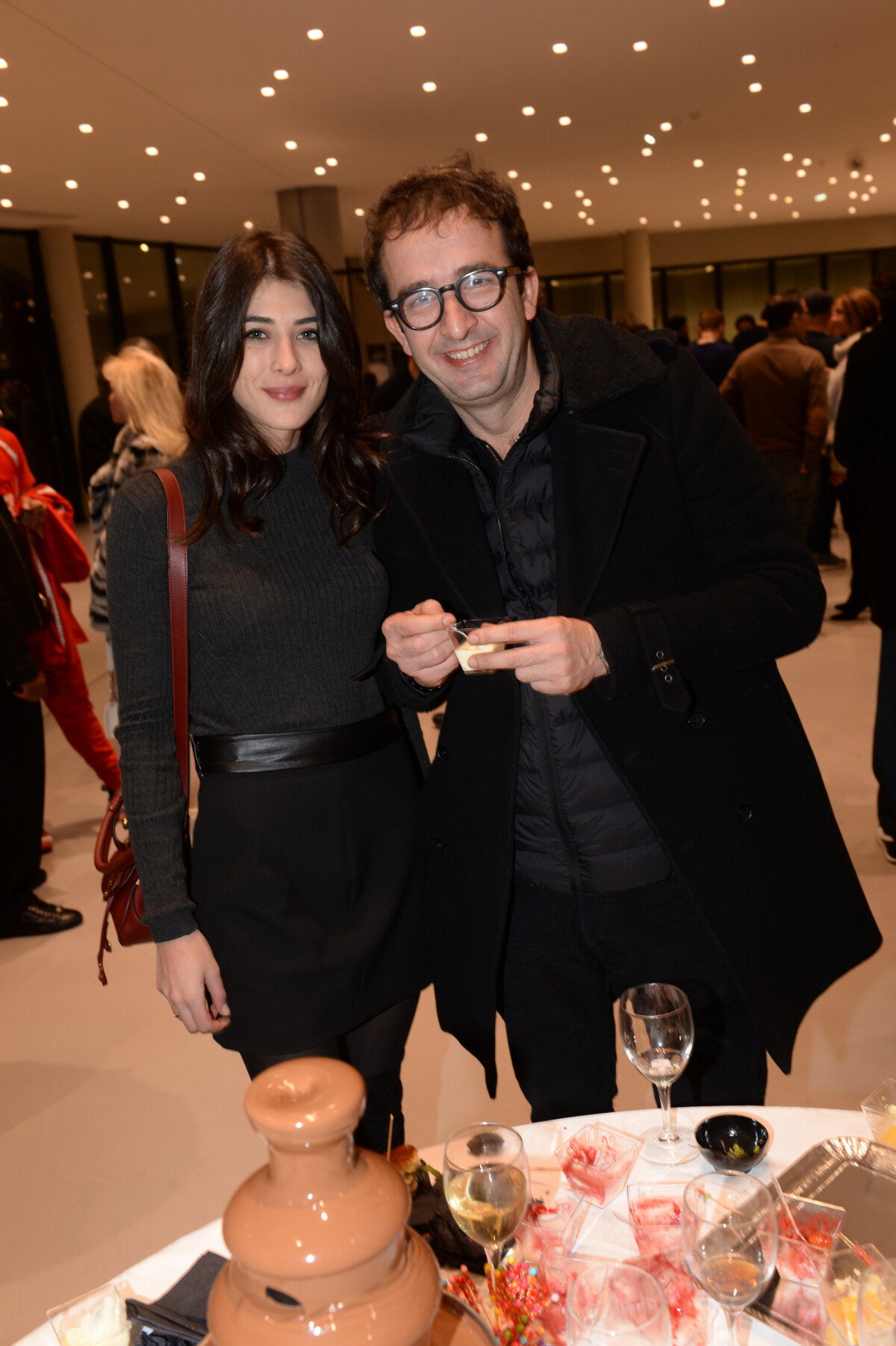 Photo : Exclusif - Cyrille Eldin et sa compagne Sandrine Calvayrac ...