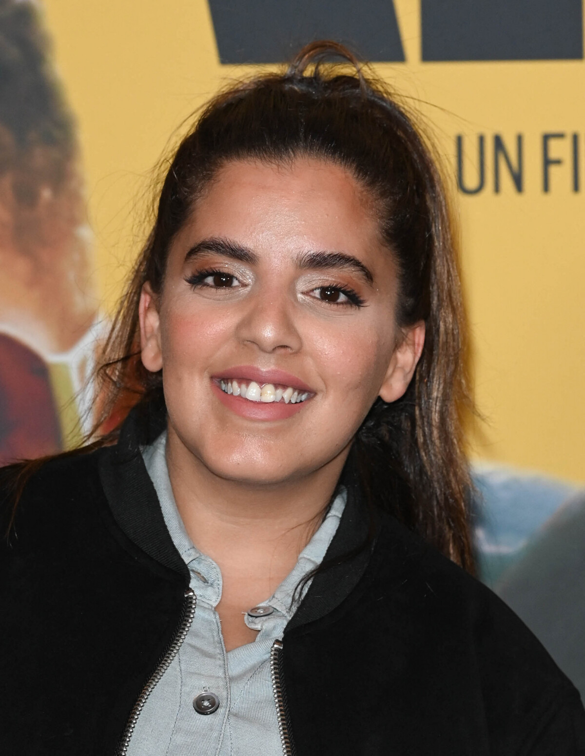 Photo : Inès Reg à l'avant-première du film "Les Gagnants" au Grand Rex ...