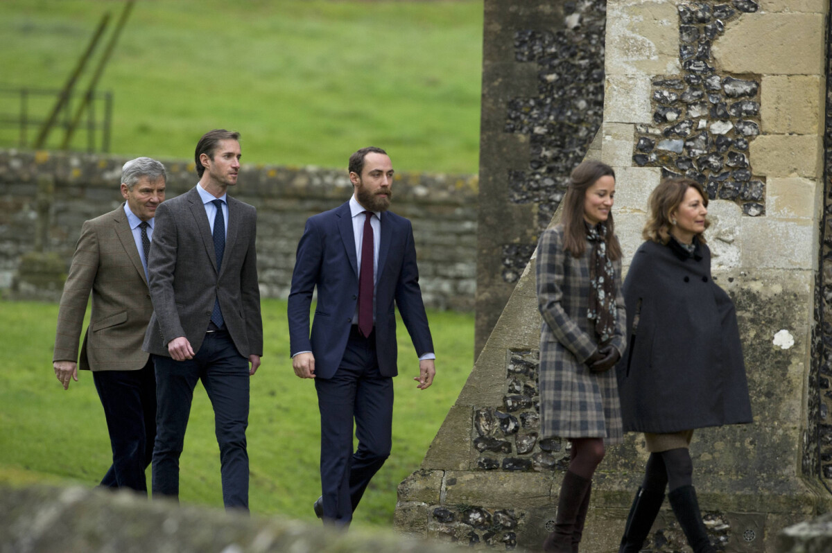 Photo : Michael Middleton, James Matthews, le fiancée de Pippa, James ...