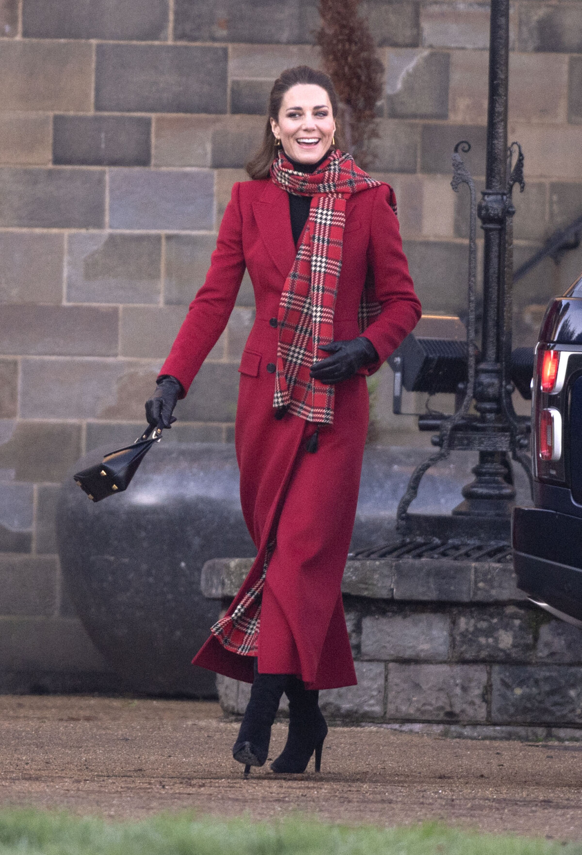 Photo : Catherine Kate Middleton rencontre des étudiants au chateau de ...