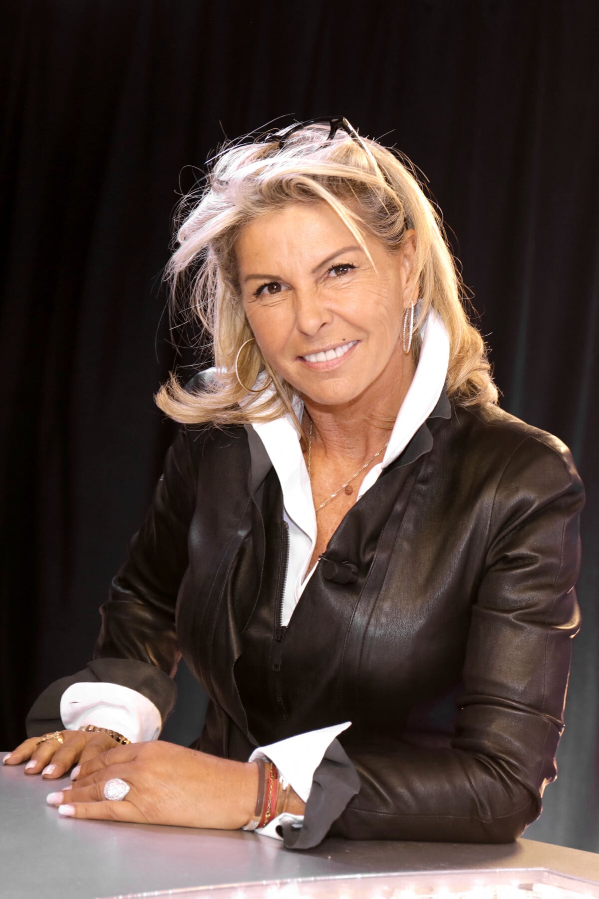 Photo : Portrait de Caroline Margeridon en marge de l'enregistrement de ...