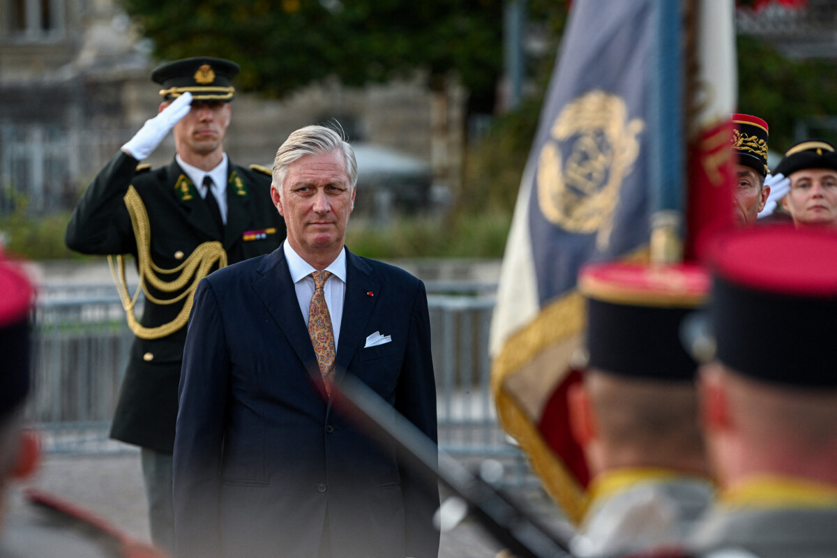 Photo : Le roi Philippe de Belgique et la reine Mathilde assistent à ...