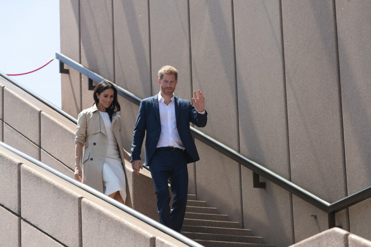 Photo : Le prince Harry, duc de Sussex et sa femme Meghan Markle ...